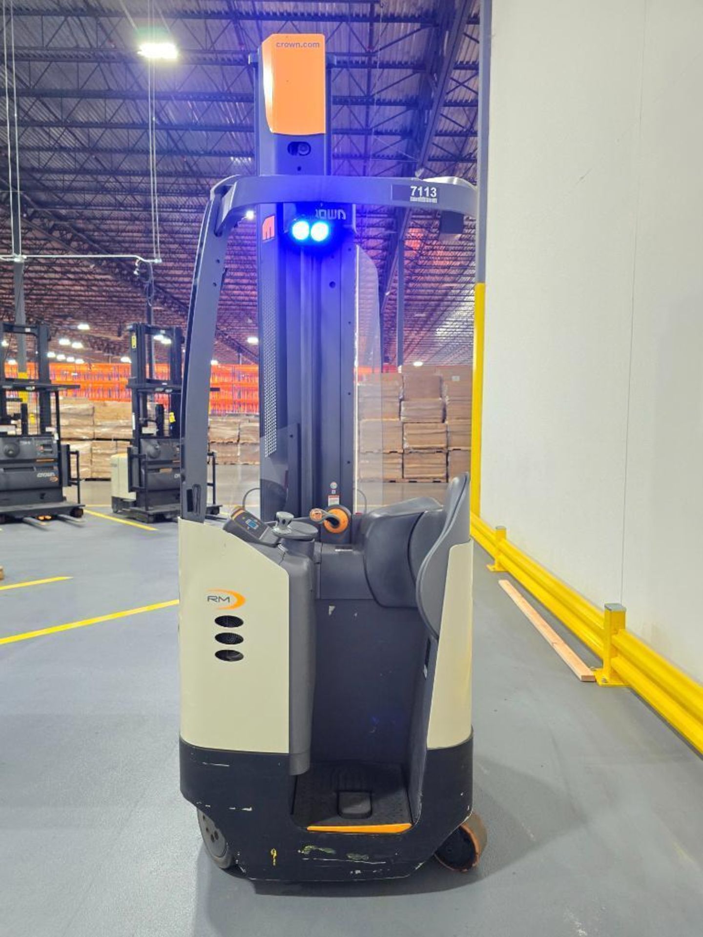 2024 Crown Electric Reach Truck, Model RM6025-45, S/N 10627113, 36V ...