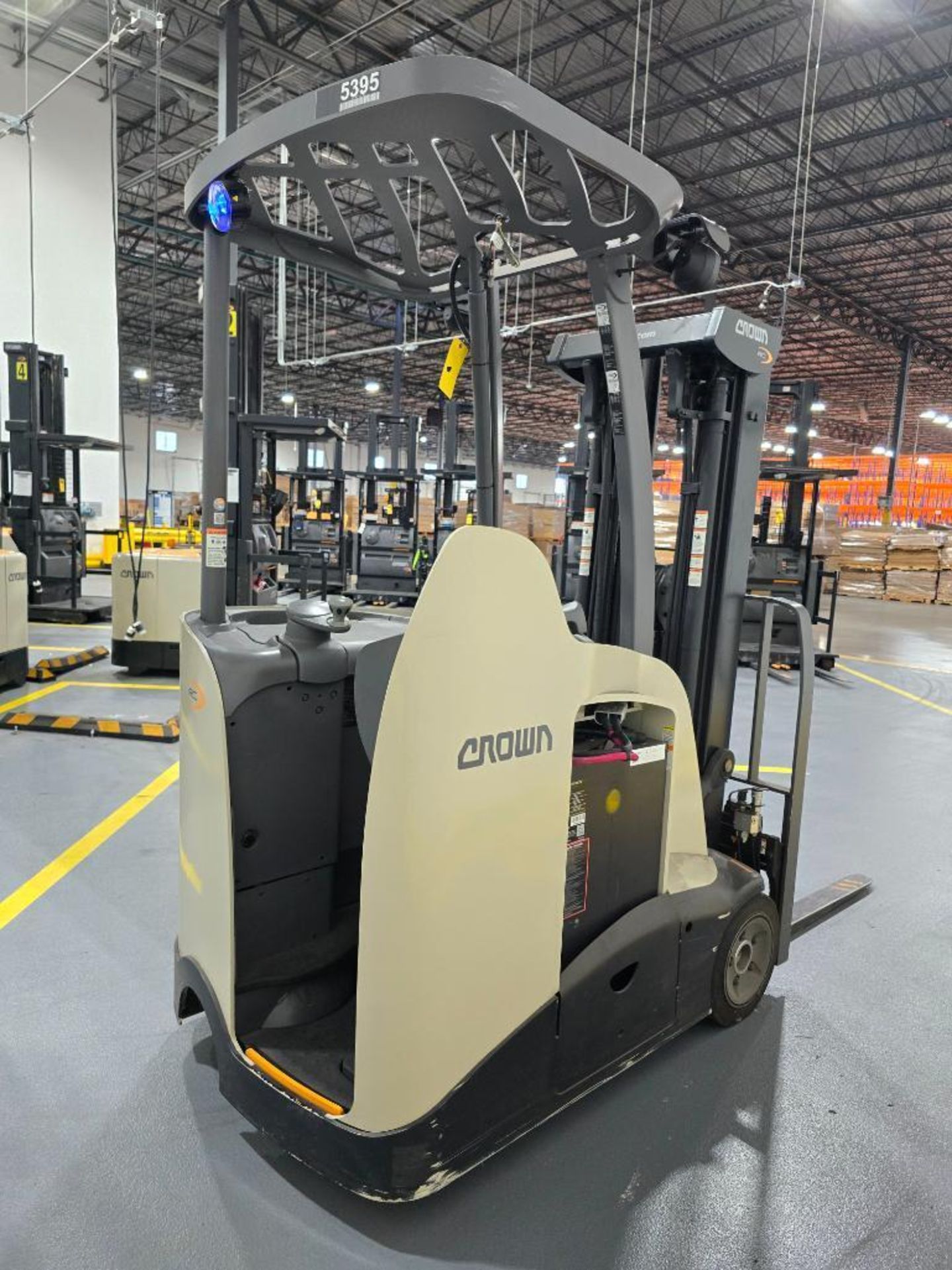 2024 Crown Stand-Up Electric Counterbalance Forklift, Model RC5735-35 ...
