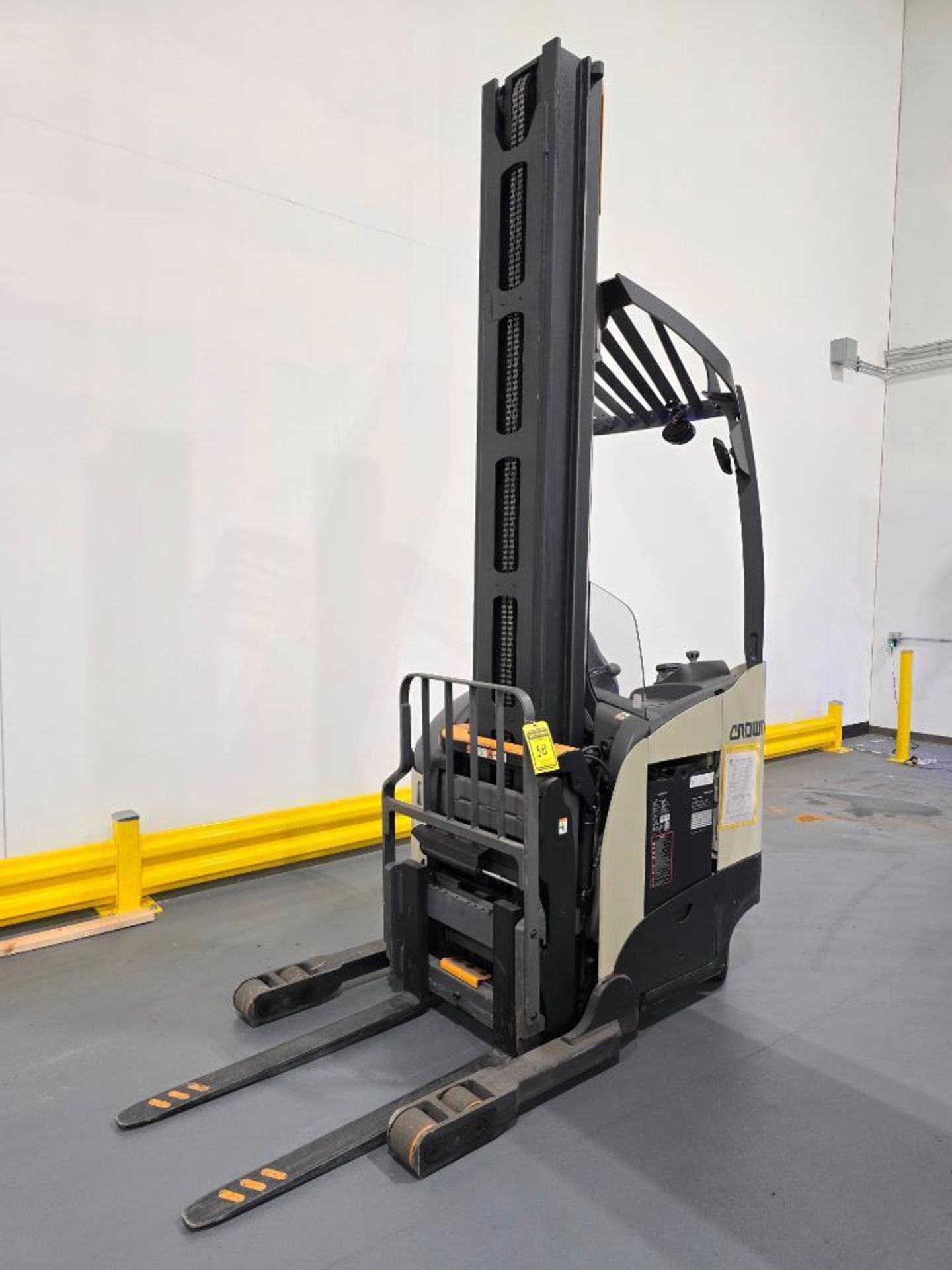 2024 Crown Electric Reach Truck, Model RM6025-45, S/N 10627113, 36V ...