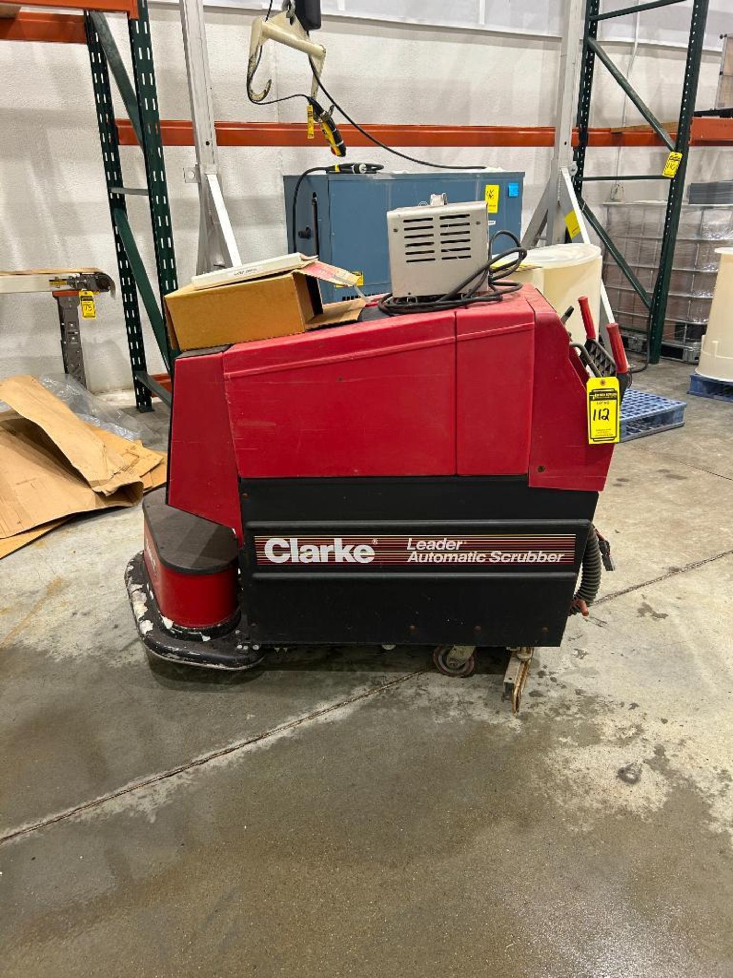 Clarke Leader Automatic Floor Scrubber, Model 2400 Series II, S/N ...