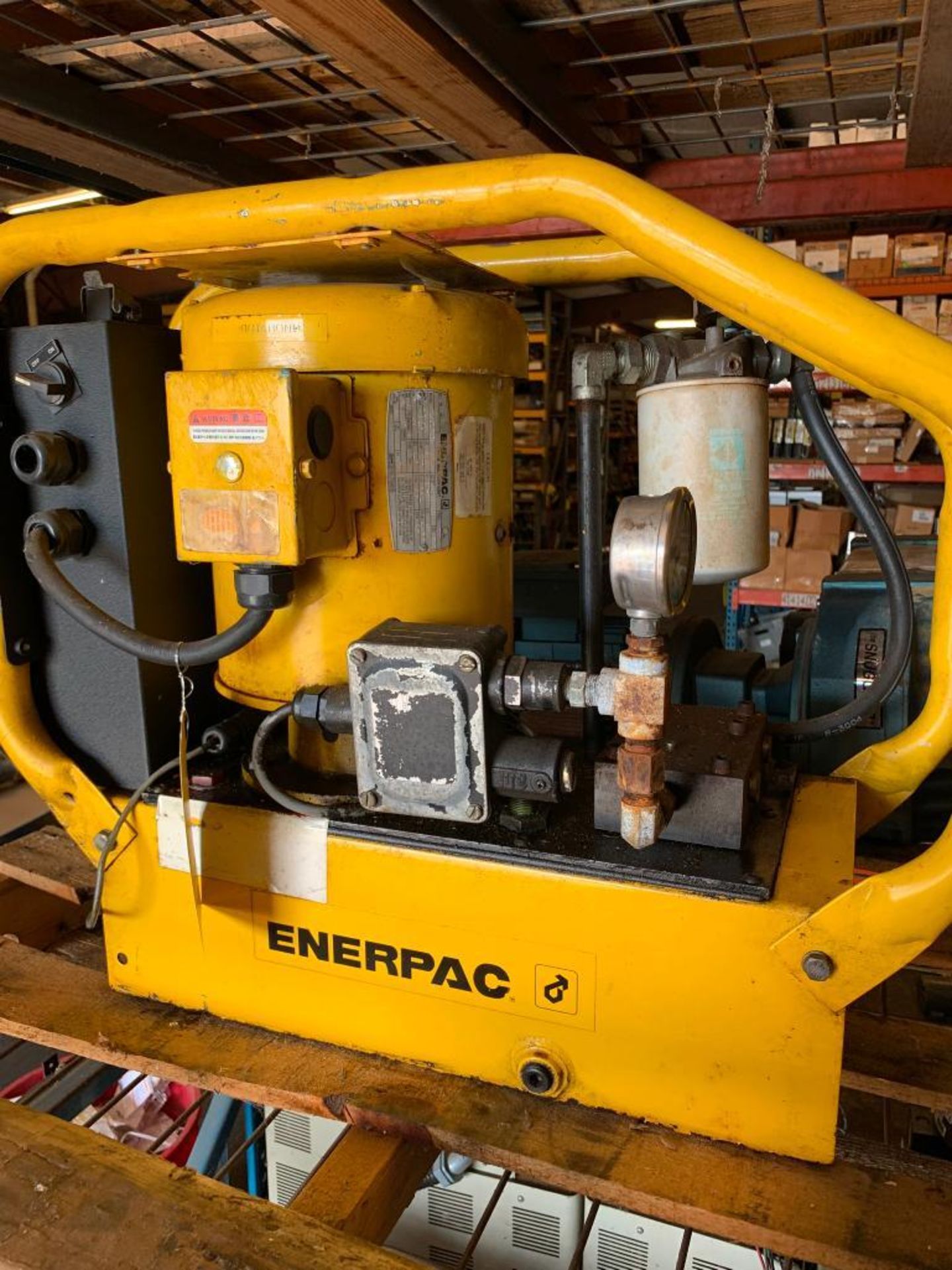 Enerpac Hydraulic Pump Unit, Model C182T17FZ7A, & Saw-Eurodrive ...