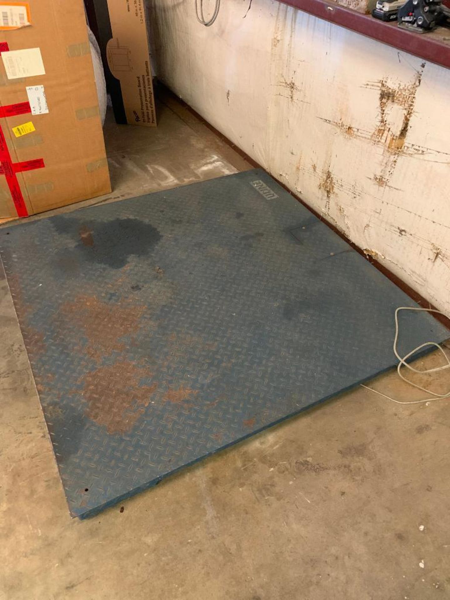Uline Platform Scale, 59" X 59", Inscale LP7510A DRO