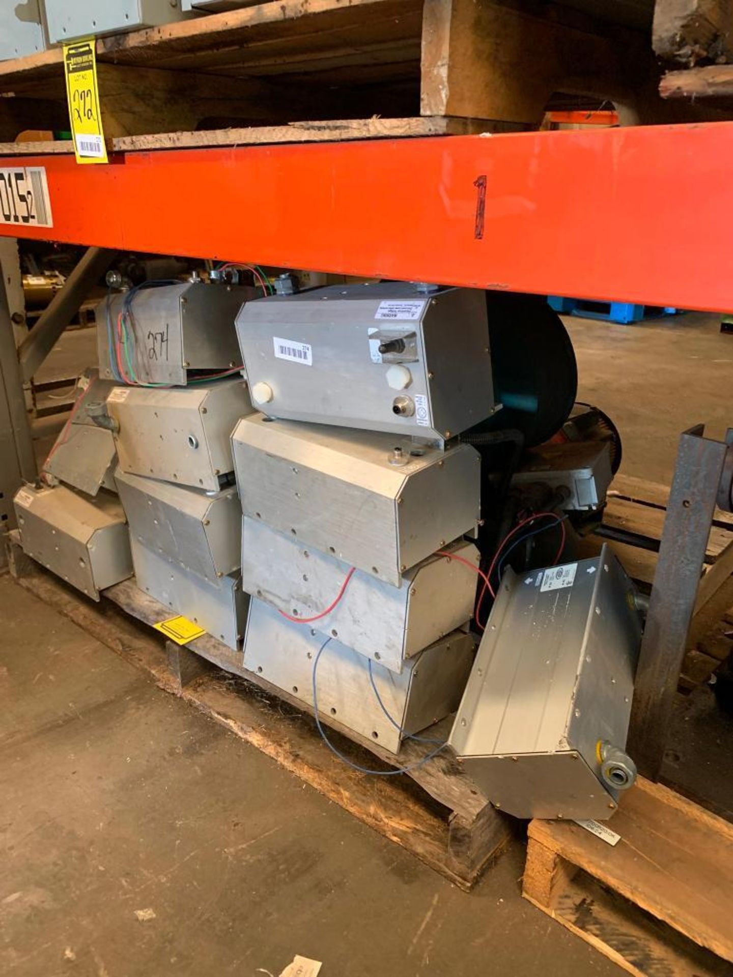 Pallet w/ Reliance Electric Blower, Reliance Electric 25-HP Motor ...
