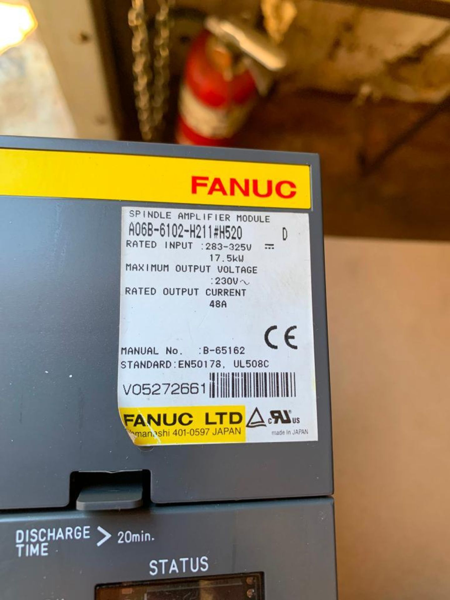 (6) Fanuc Modules, Fanuc Power Supply Module, A06B-6077-H111, Servo ...