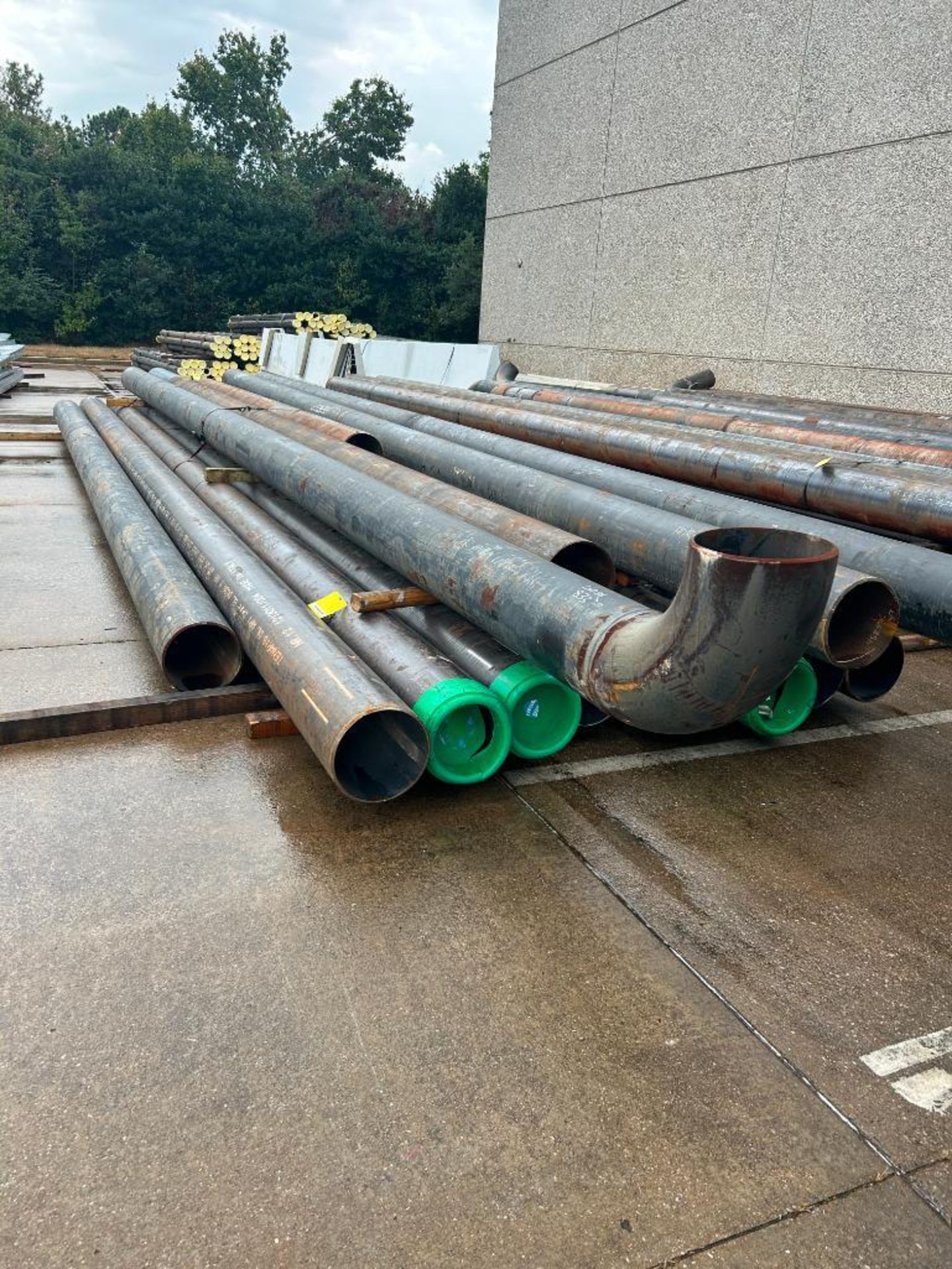 { Choice of lots: 833, 834, 835 } (14) Pcs. of Pipe, 12", up to 39' 5 ...