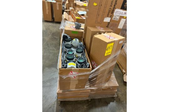 Skid of Lesman Instrument Co. Pyromation Inc. Series 642, Part No. 642A ...
