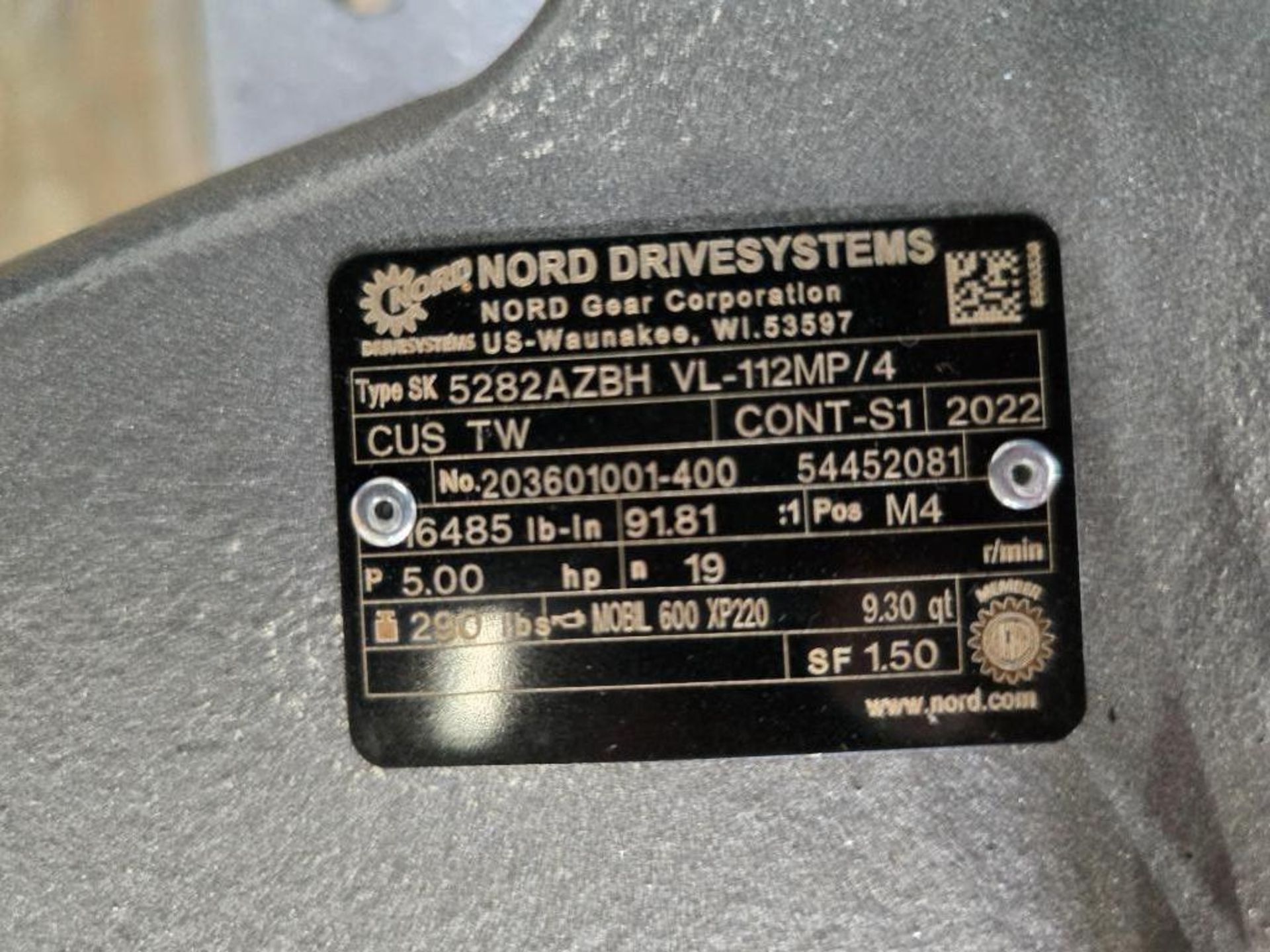 { Choice of lots: 143, 144, 145, 146, 147 (P) } (2x) Nord Drive Systems ...