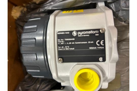 Skid of Lesman Instrument Co. Pyromation Inc. Series 642, Part No. 642A ...
