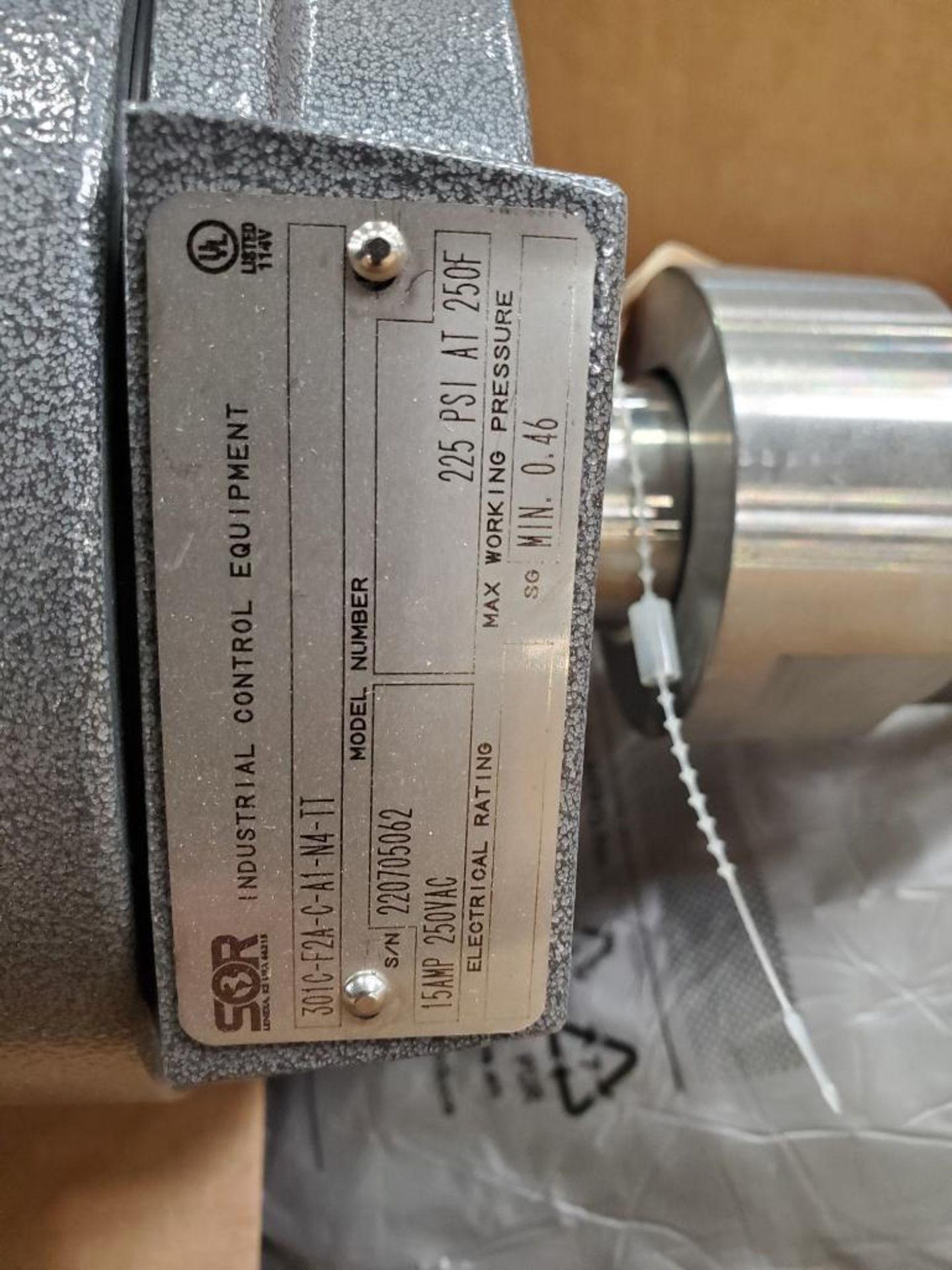 Pallet of (10) SOR Vertical Level Switches, Model 301C-F2A-C-A1-N4-TT ...