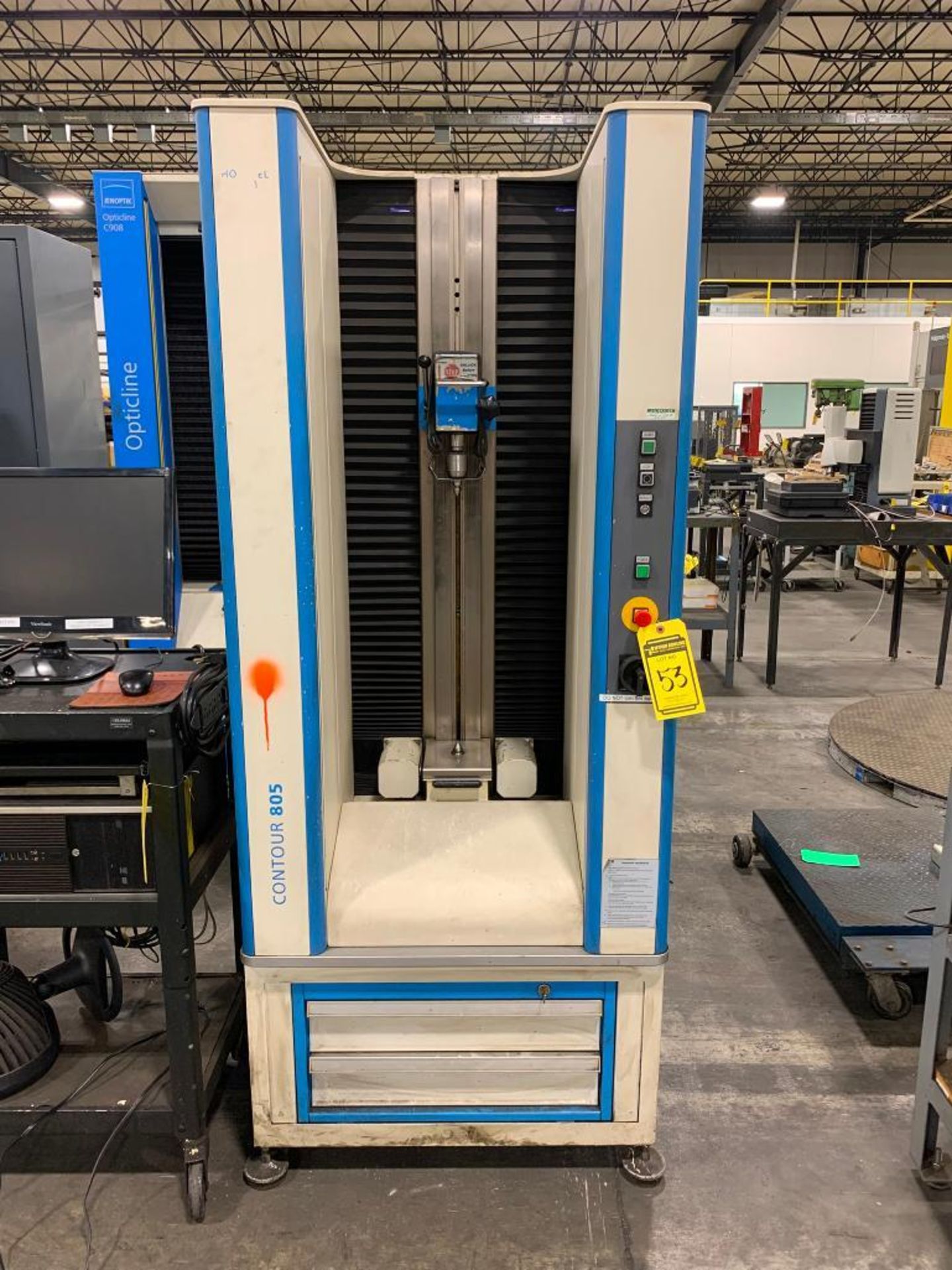 2007 Hommel-Etamic Contour 805 Optical Shaft Measurement System, S/N ...