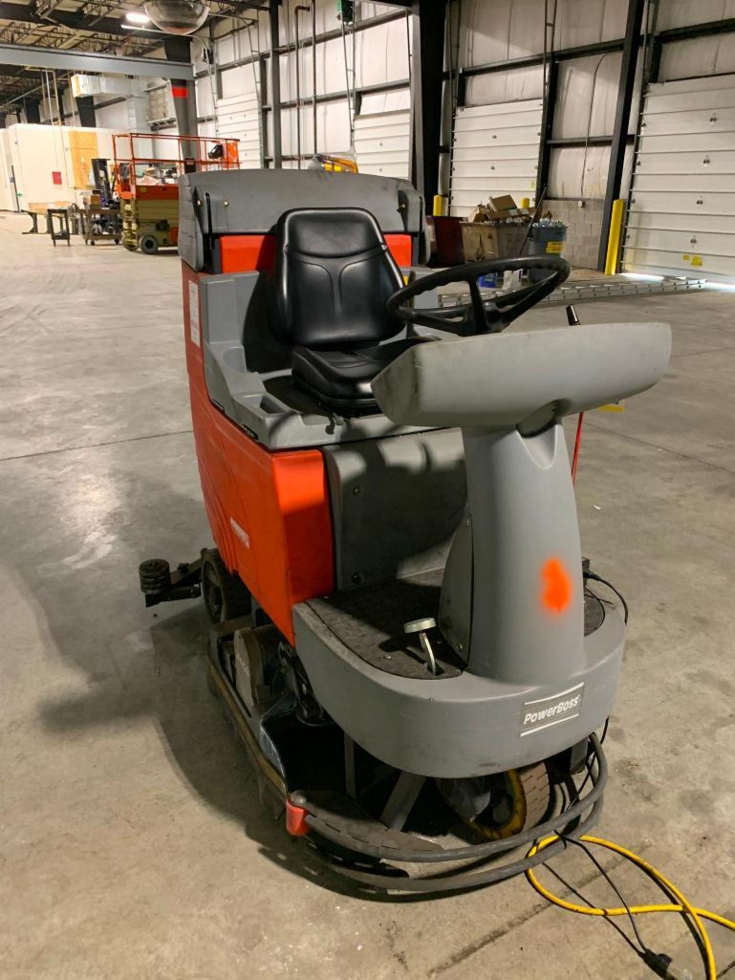 Powerboss Admiral 28 Ride-On Floor Scrubber, 24 V, Intelligent 24 V Charger