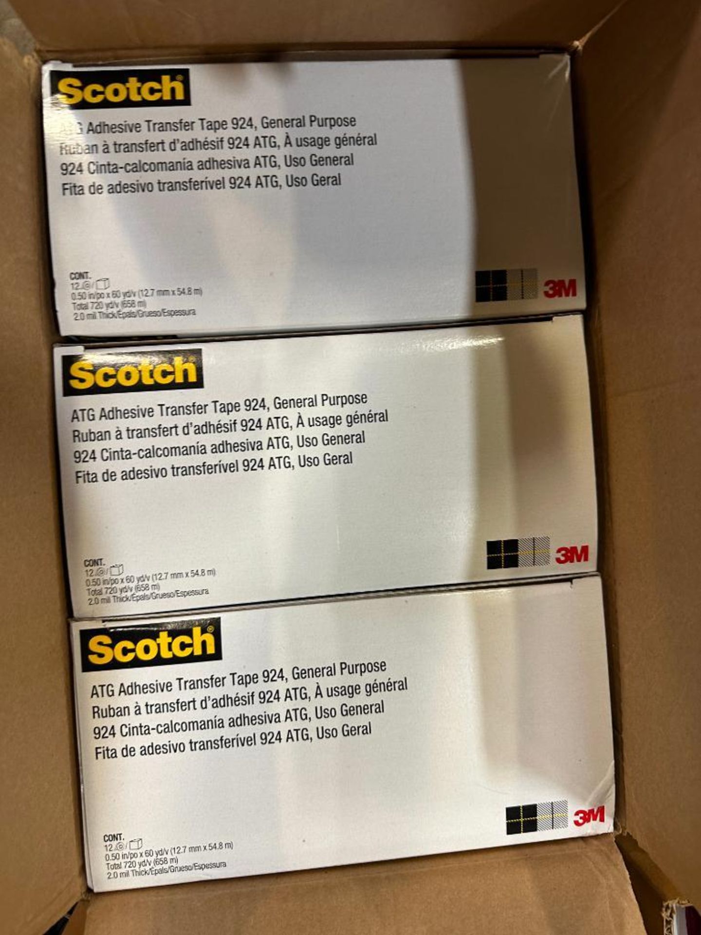 { Group of lots: 300, 301, 302 } Skid of 3M Adhesive Tape & Assorted ...