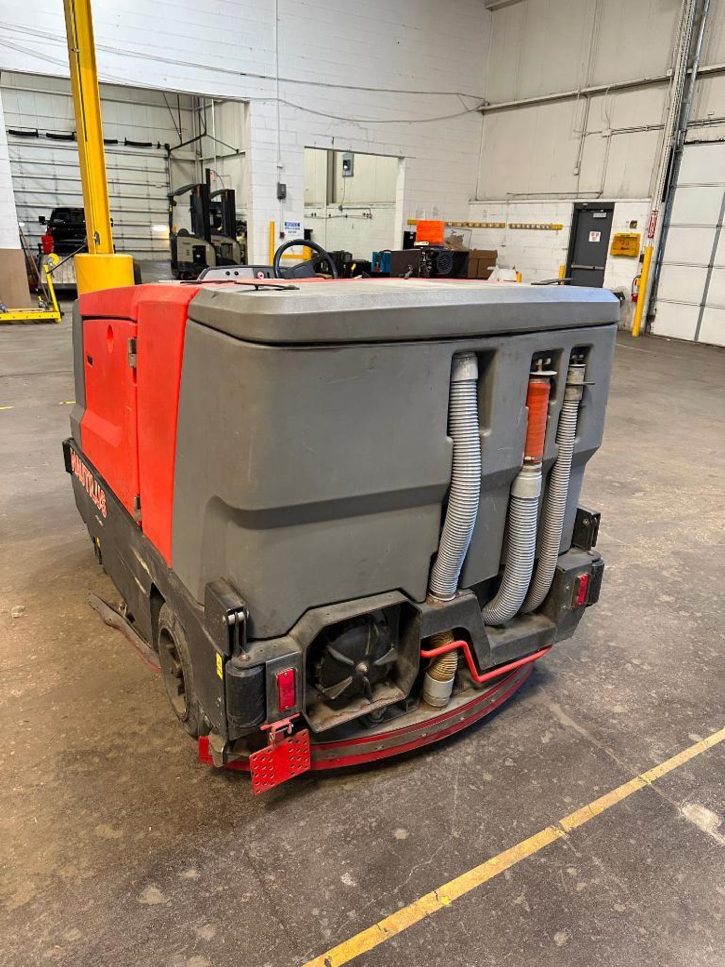2019 PowerBoss Nautilus Sit-Down Floor Scrubber, Model PB45LP, S/N ...
