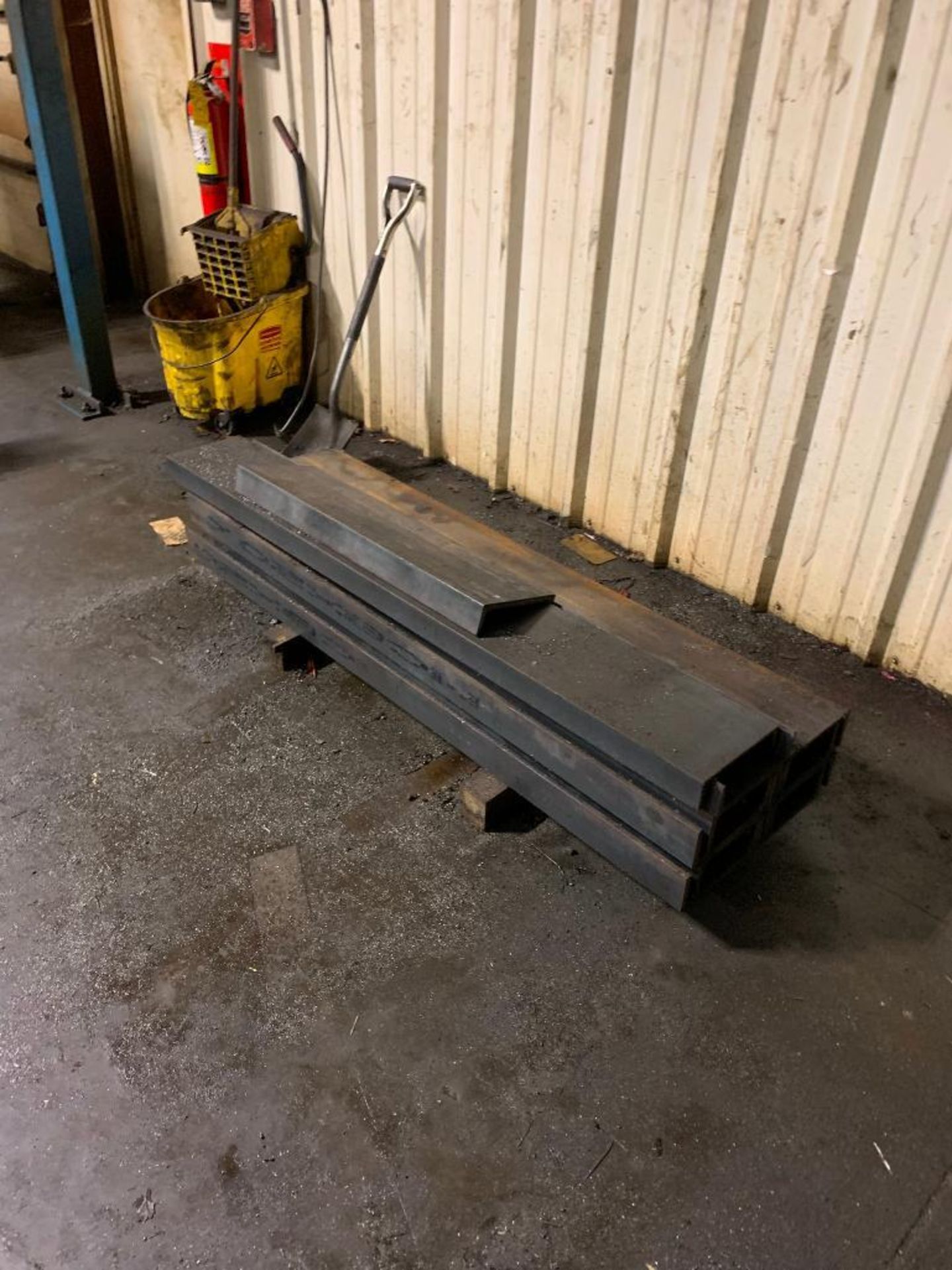 (2) Cantilever Steel Racks w/ Tube Stock, Small Steel Rack w/ Tube ...