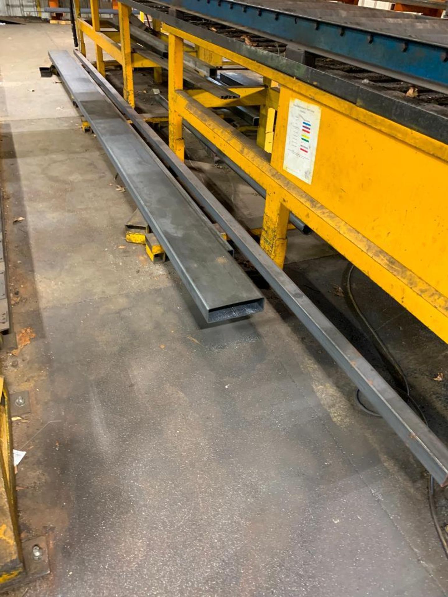 (2) Cantilever Steel Racks w/ Tube Stock, Small Steel Rack w/ Tube ...