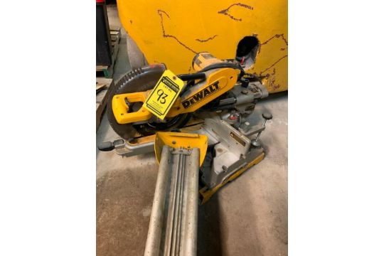 Dewalt 12" Double Bevel Sliding Compound Miter Saw, Model DW718, 120 V ...