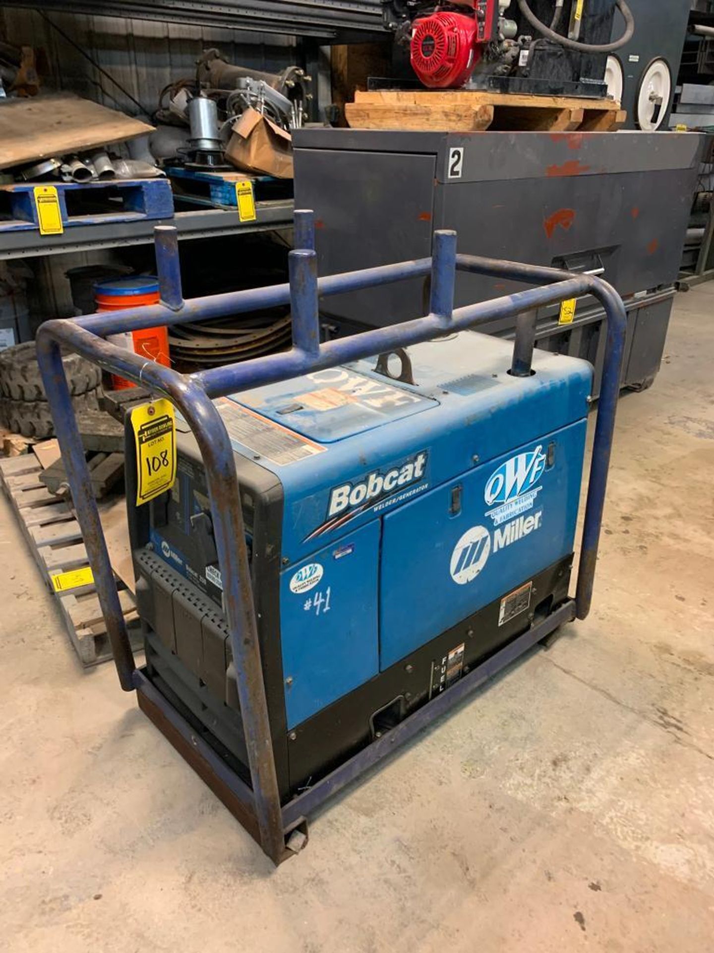 { Choice of lots: 108 } Miller Bobcat 250 AC/DC Welder/ 11,000-Watt ...