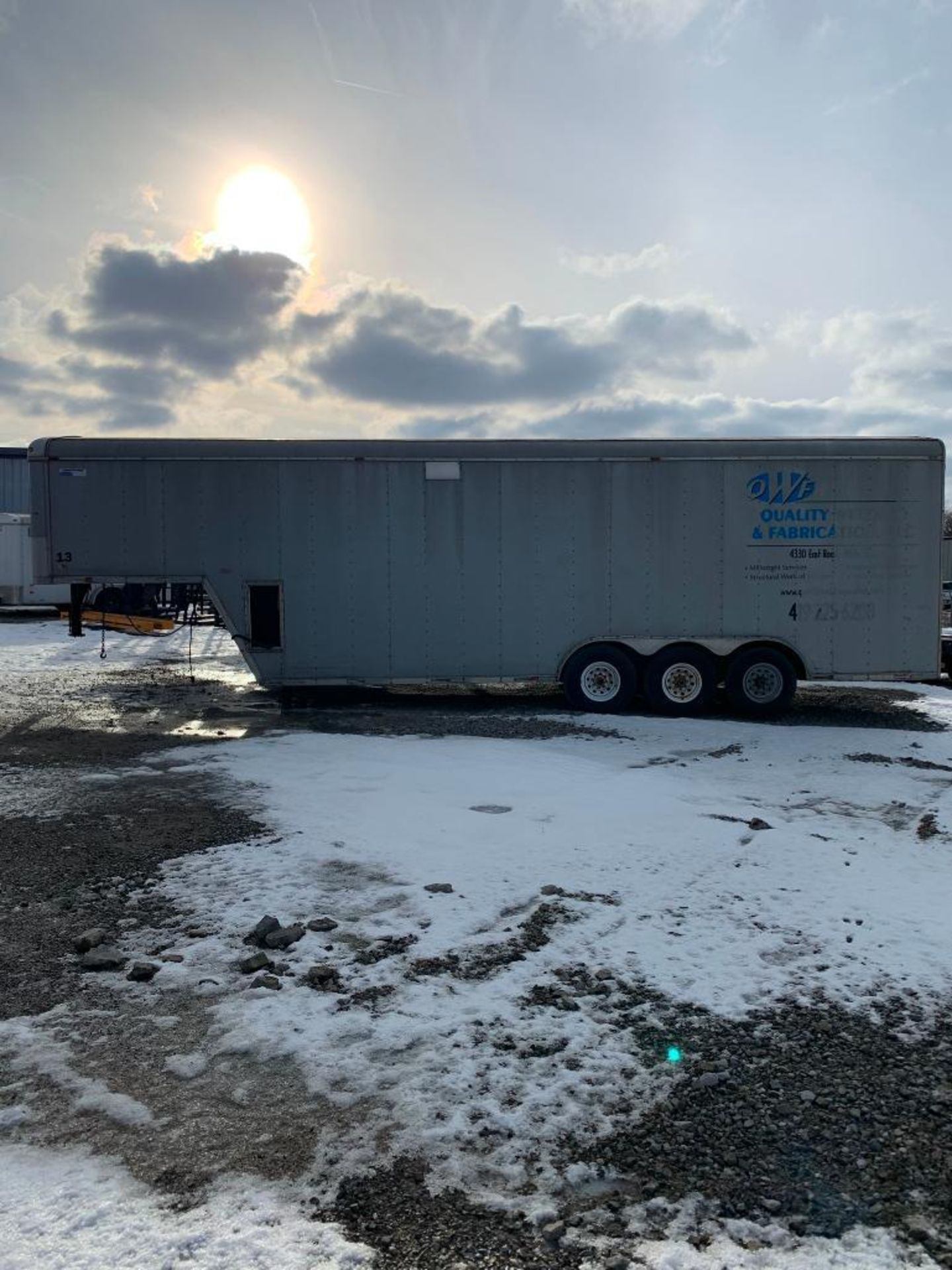 J&L Cargo Express, Tri-Axle Cargo Trailer, Model Shadowmaster, 33 ...