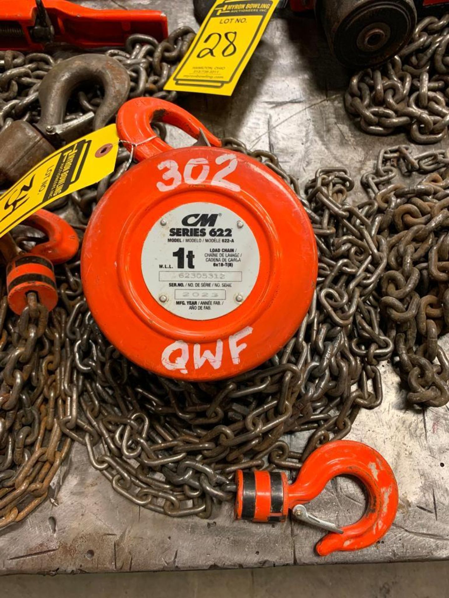 CM 1-Ton Capacity Chain Block