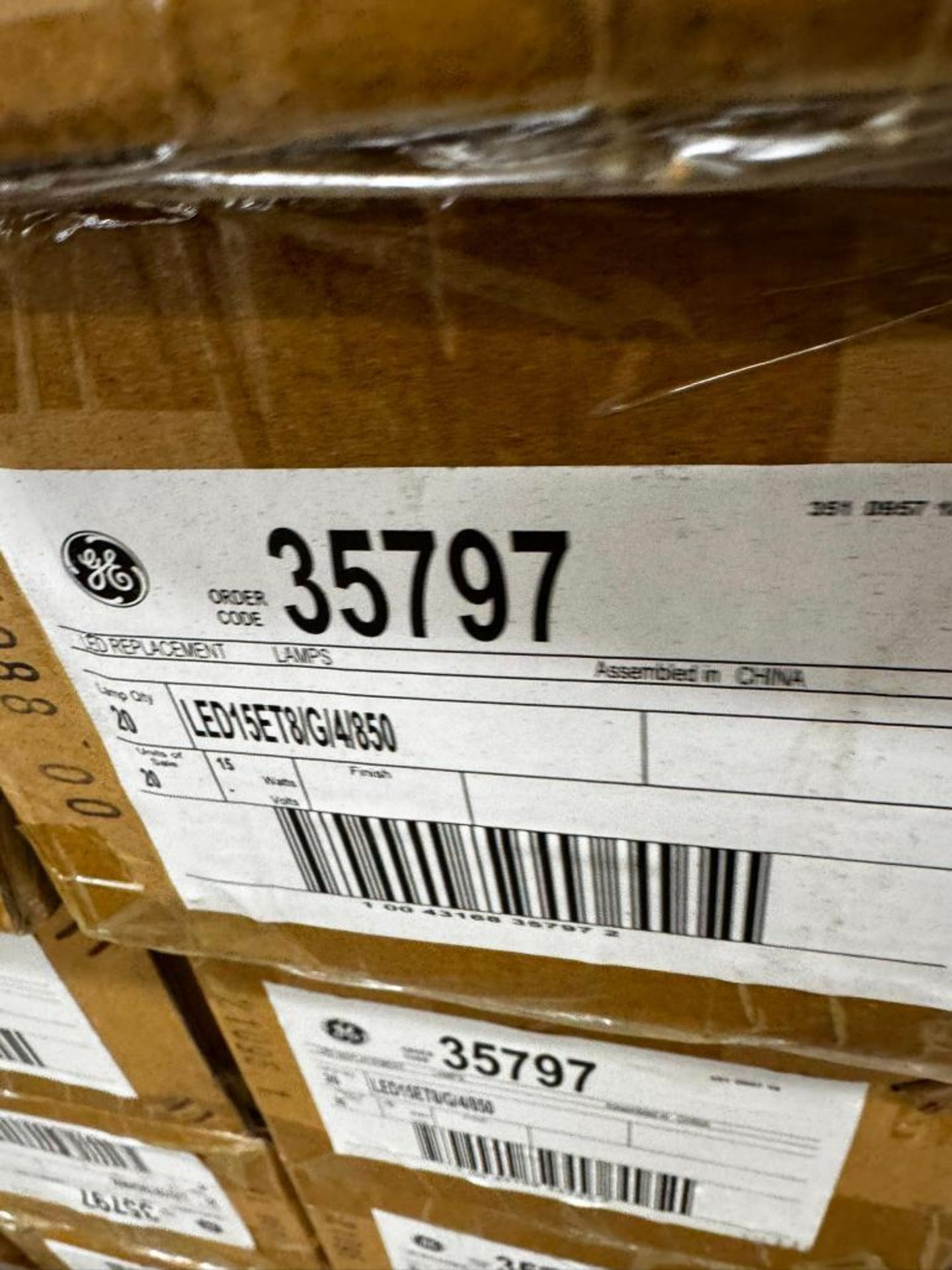 (2) (New) Pallets of General Electric LED Light Bulbs