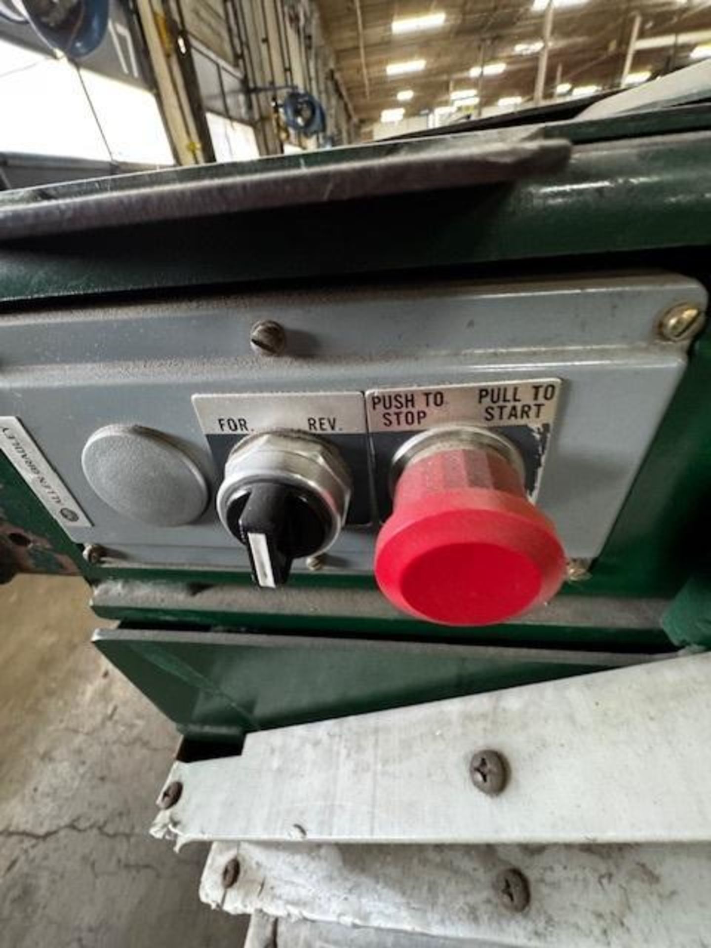 { Group of lots: 457, 458 (P) } Rapistan Trailer Loader, EX800, Belt ...