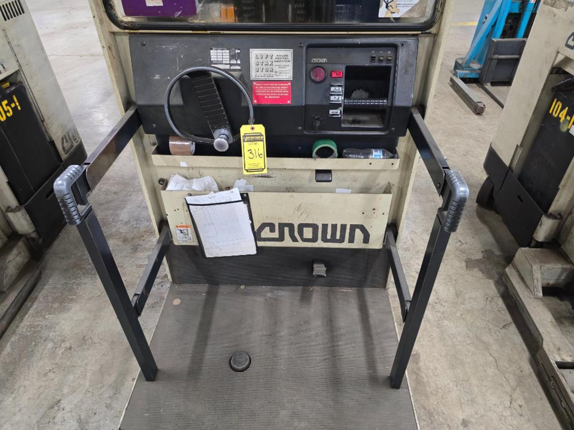 1992 Crown 3,000-Lb. Electric Order Picker, Model 30SP42TT, S/N ...