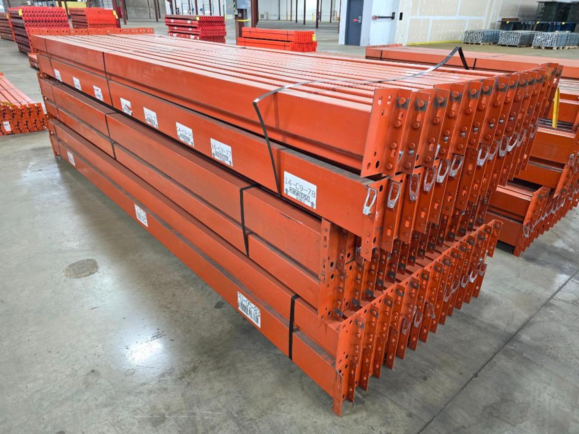 { Group of lots: 647, 648, 649 (P) } (84x) 148" L x 6" T Teardrop ...