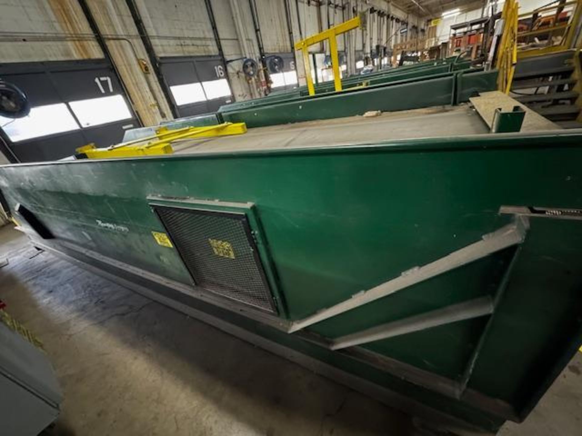 { Group of lots: 457, 458 (P) } Rapistan Trailer Loader, EX800, Belt ...