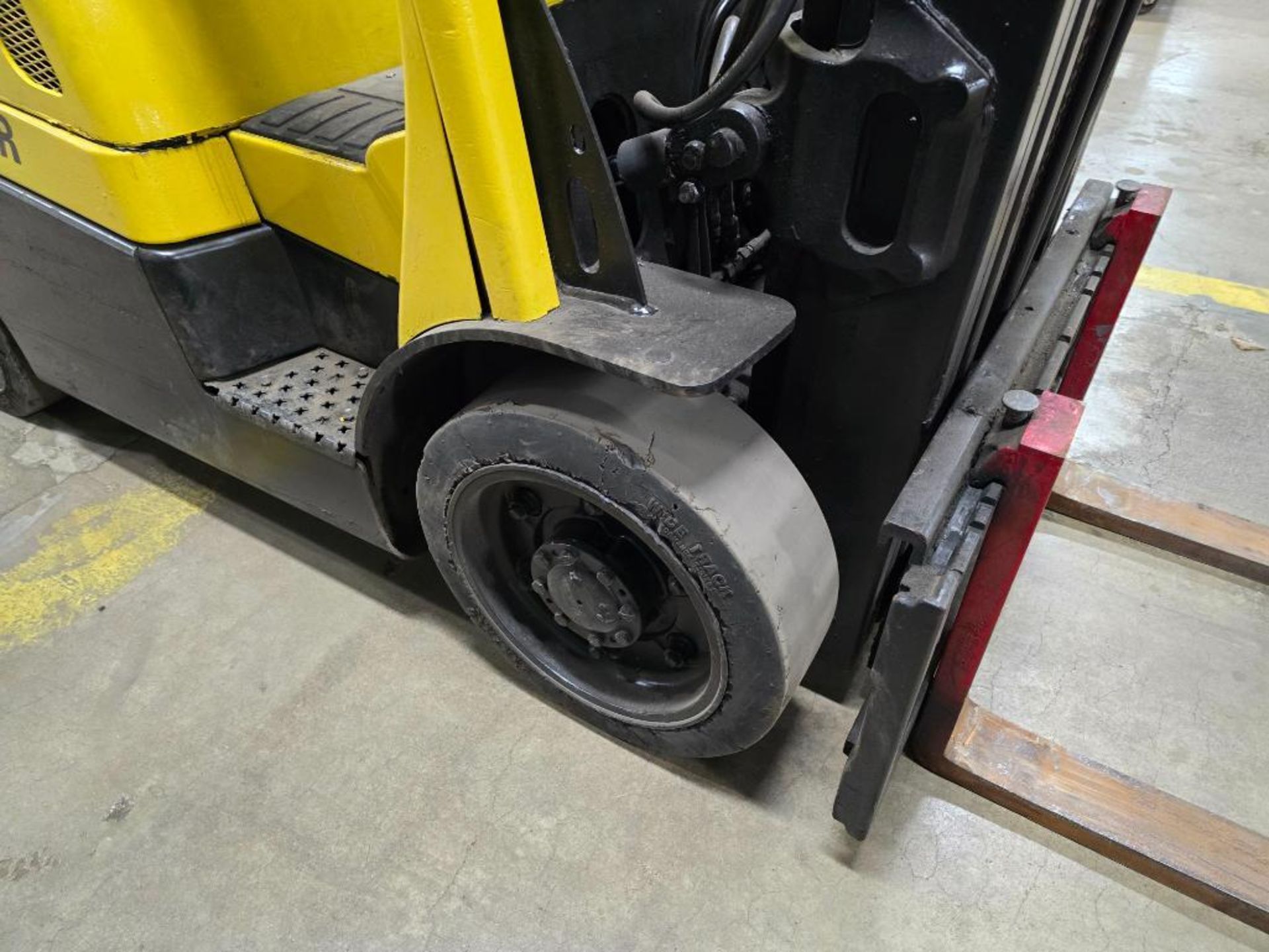 Hyster 5,000-Lb. Forklift, Model S50FT, S/N F187V153810, LPG, Finger ...