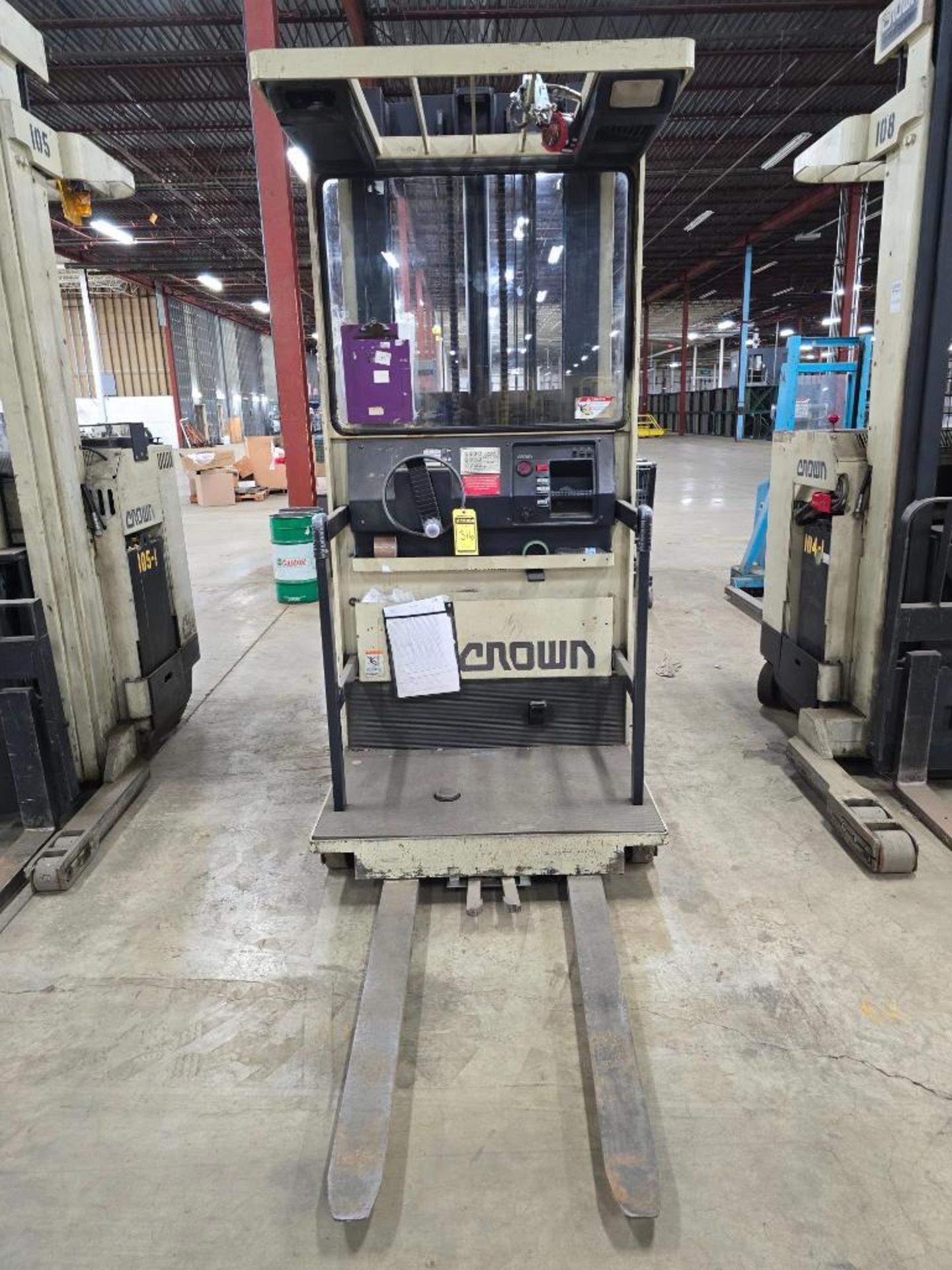 1992 Crown 3,000-Lb. Electric Order Picker, Model 30SP42TT, S/N ...