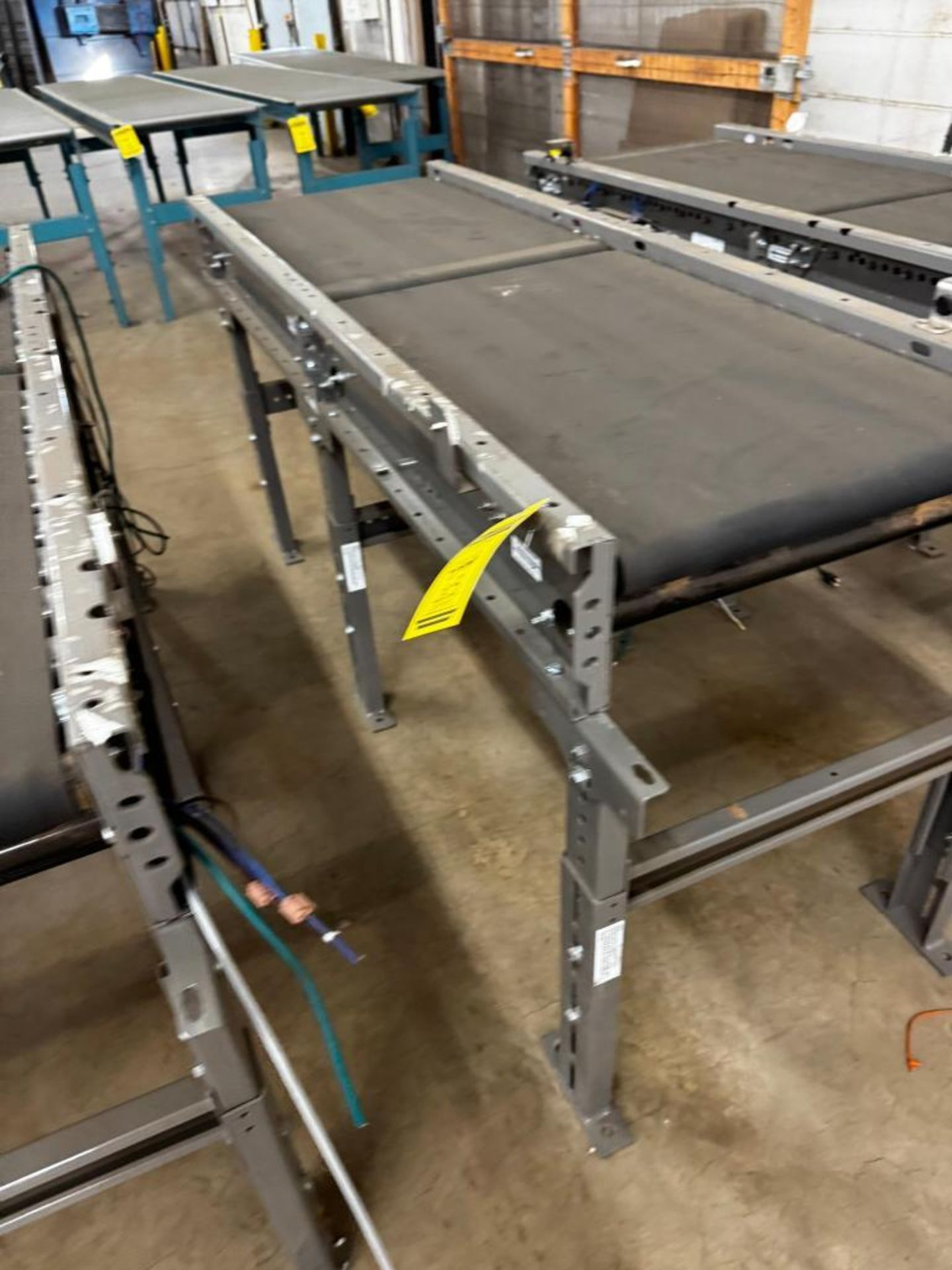 MHS Modular Pallet Conveyor, 18' Long X 25" Wide, w/ 20-1/2" Belt