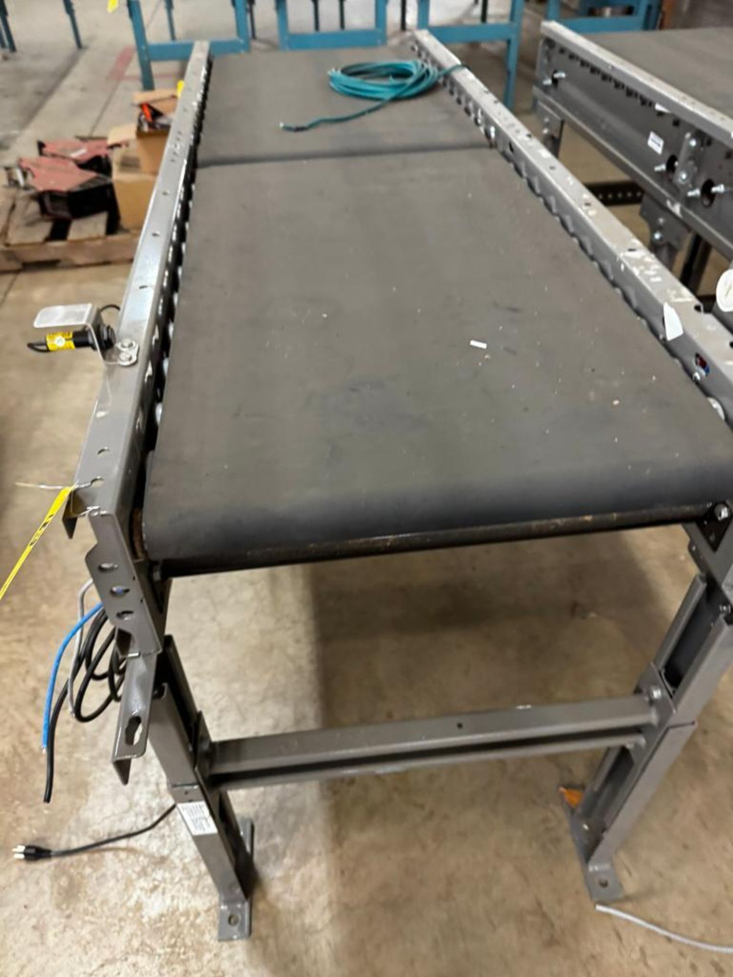 MHS Modular Pallet Conveyor, 18' Long X 25" Wide, w/ 20-1/2" Belt