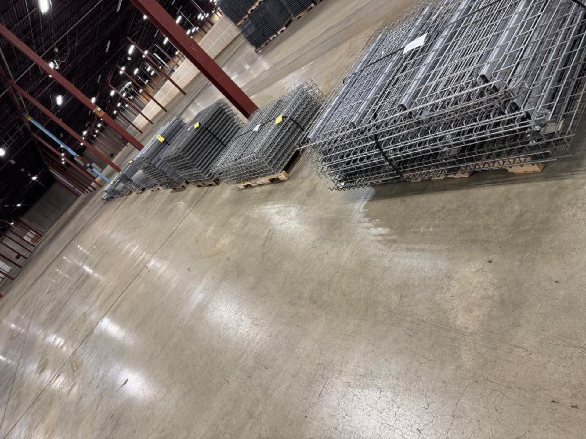 (9) Skids of Miscellaneous Sizes of Wire Decking ($25 Loading Fee will ...
