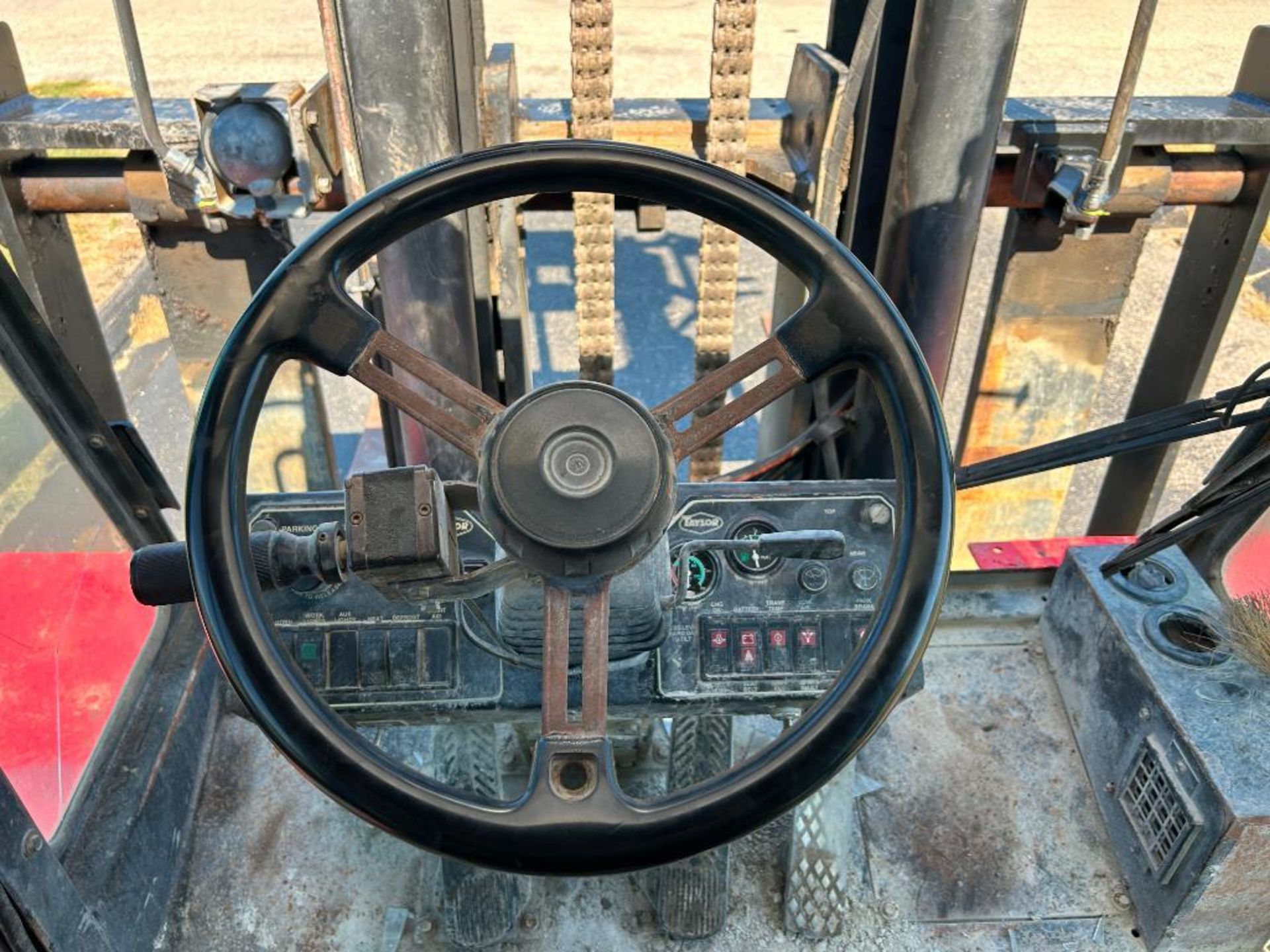 Taylor 35,000-LB. Capacity Forklift, Model THDH-350L, S/N S-Z7-28647 ...