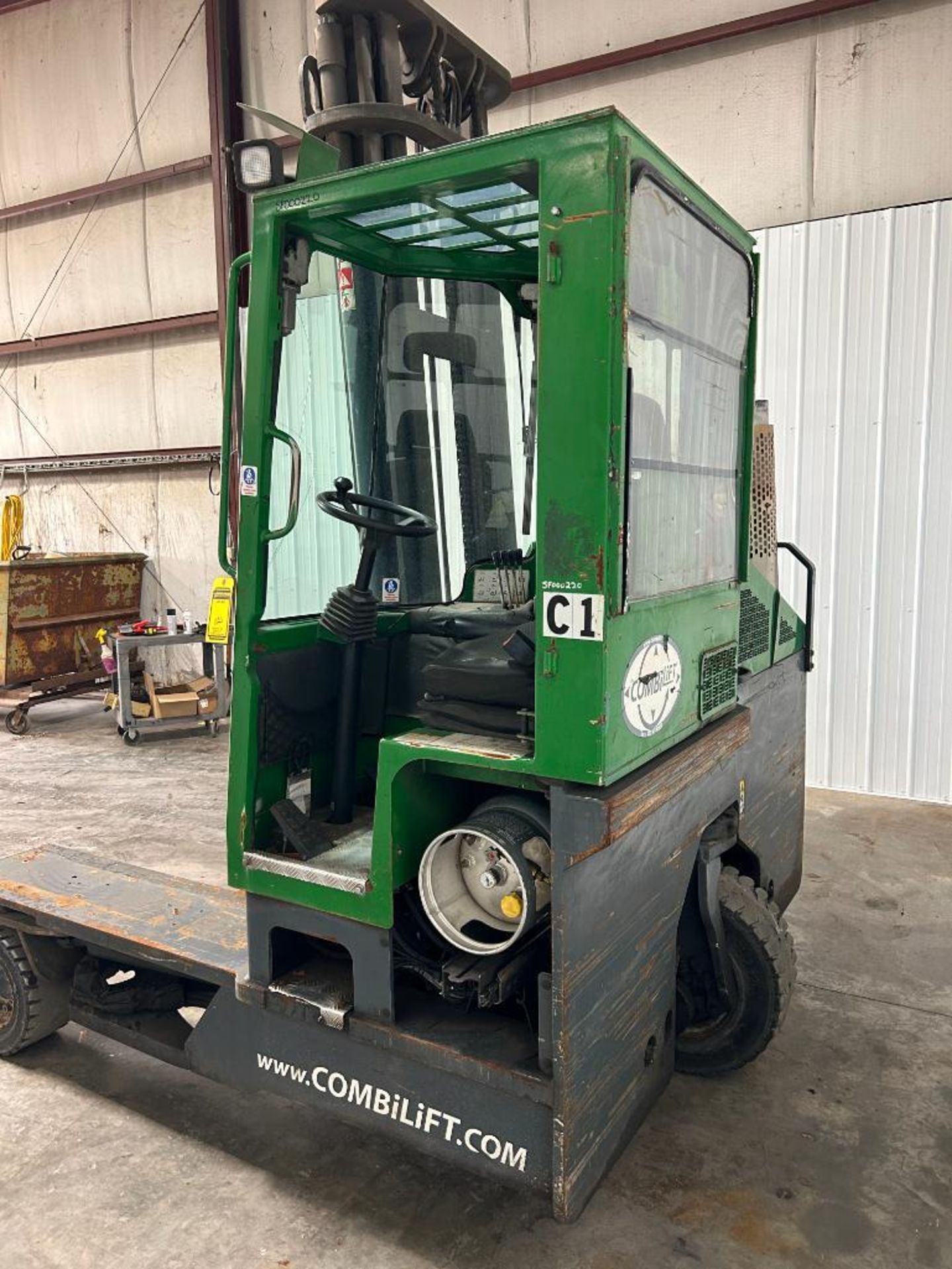 Combilift 8,000-LB. Capacity Forklift, Model CL20080LA47, S/N 6802, LPG ...