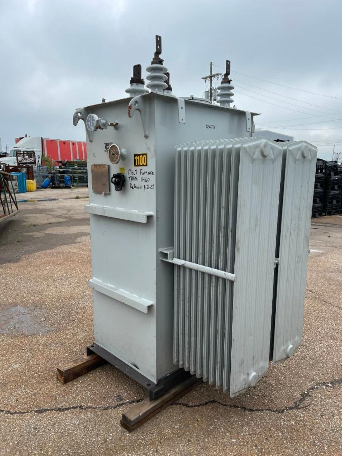 McGraw-Edison Single Phase Transformer, S/N C-44586-1-1, Oil Type ...