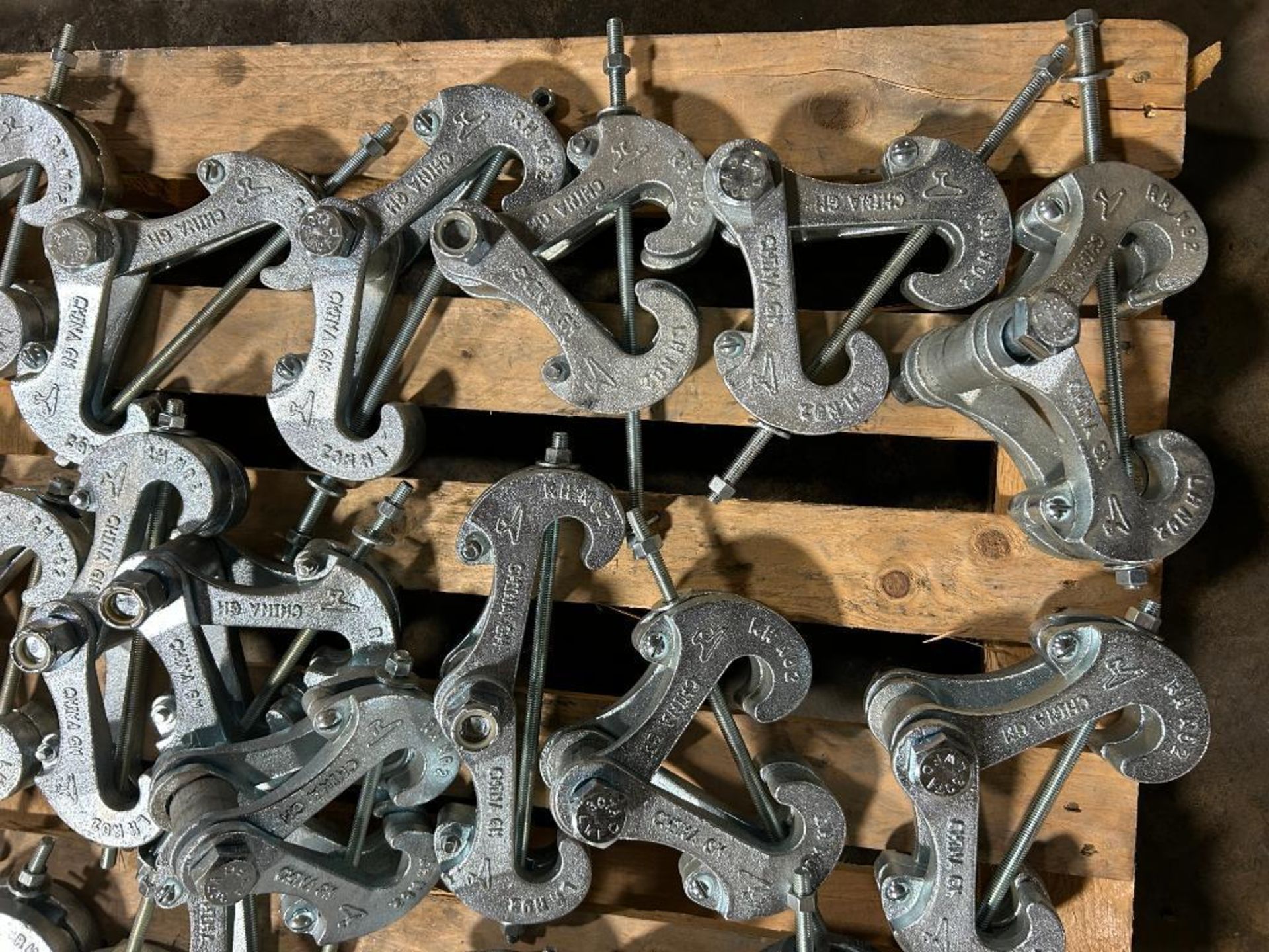 (46) Beam Clamp Hangers, Part No. LHN02, RHN02, & (10) Clevis Hanger ...