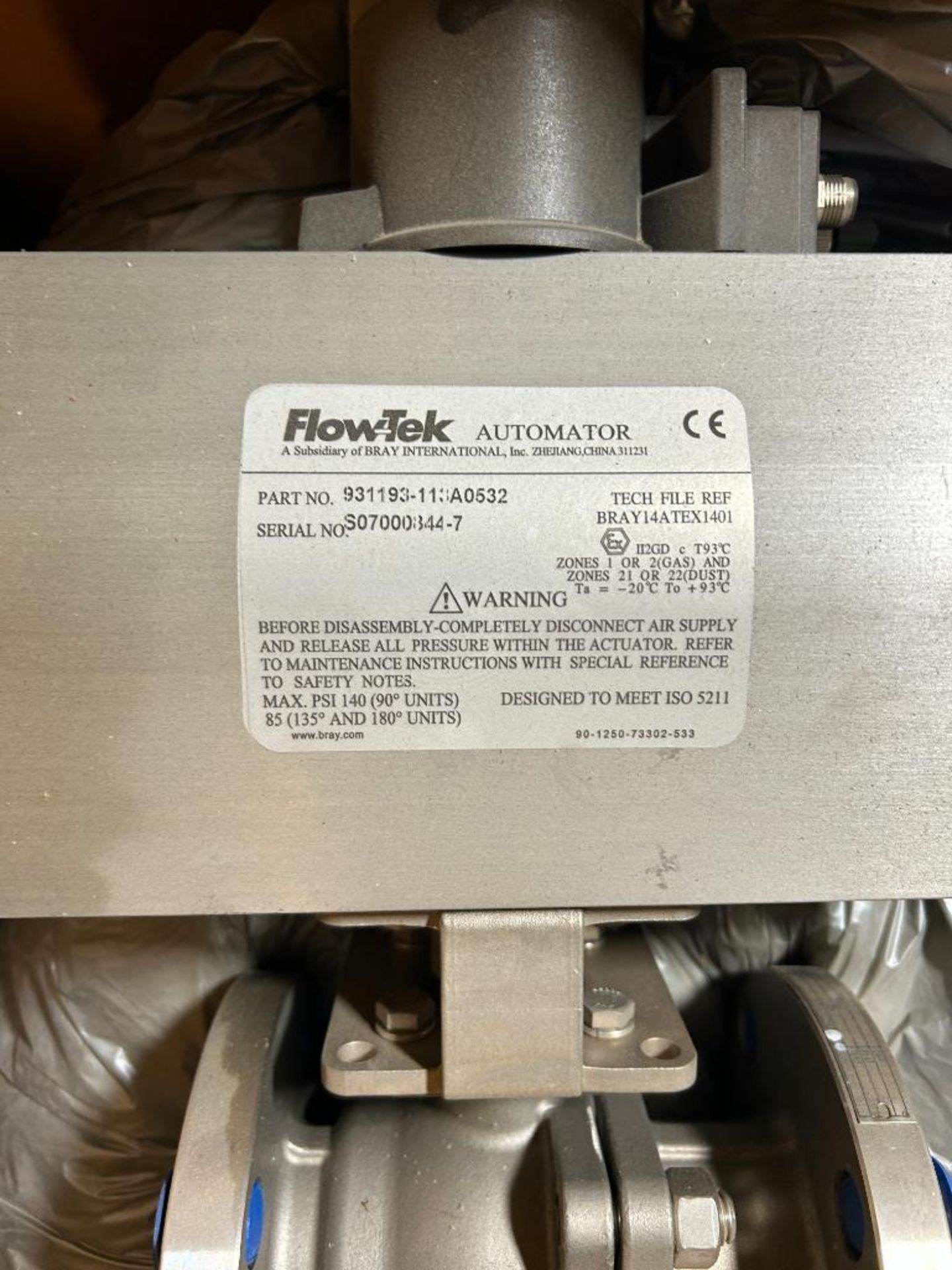 { Choice of lots: 569, 570, 571, 572 } (12) Flow-Tek 2" Ball Valves w ...