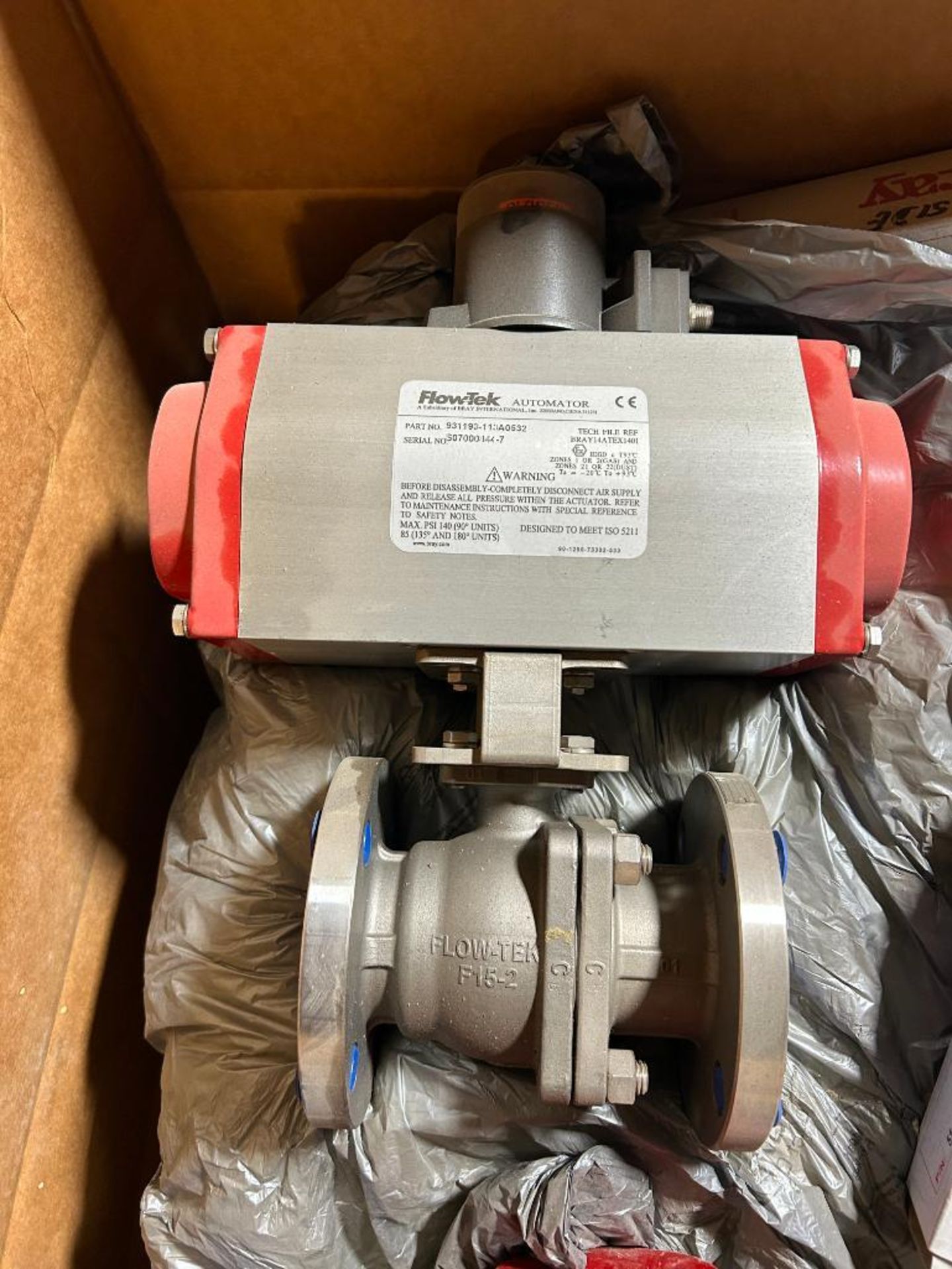 { Choice of lots: 569, 570, 571, 572 } (12) Flow-Tek 2" Ball Valves w ...