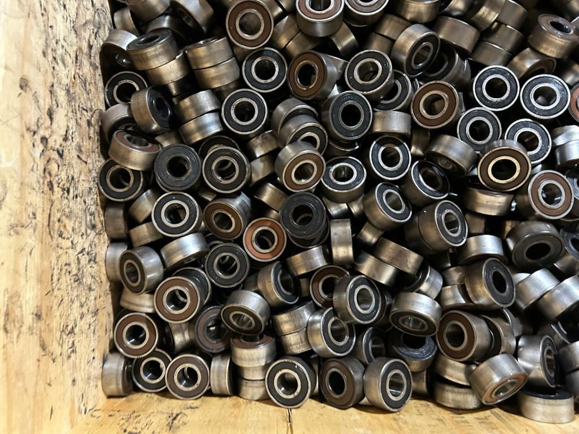 Crate of (2,088) Refurbished Roller Bearings
