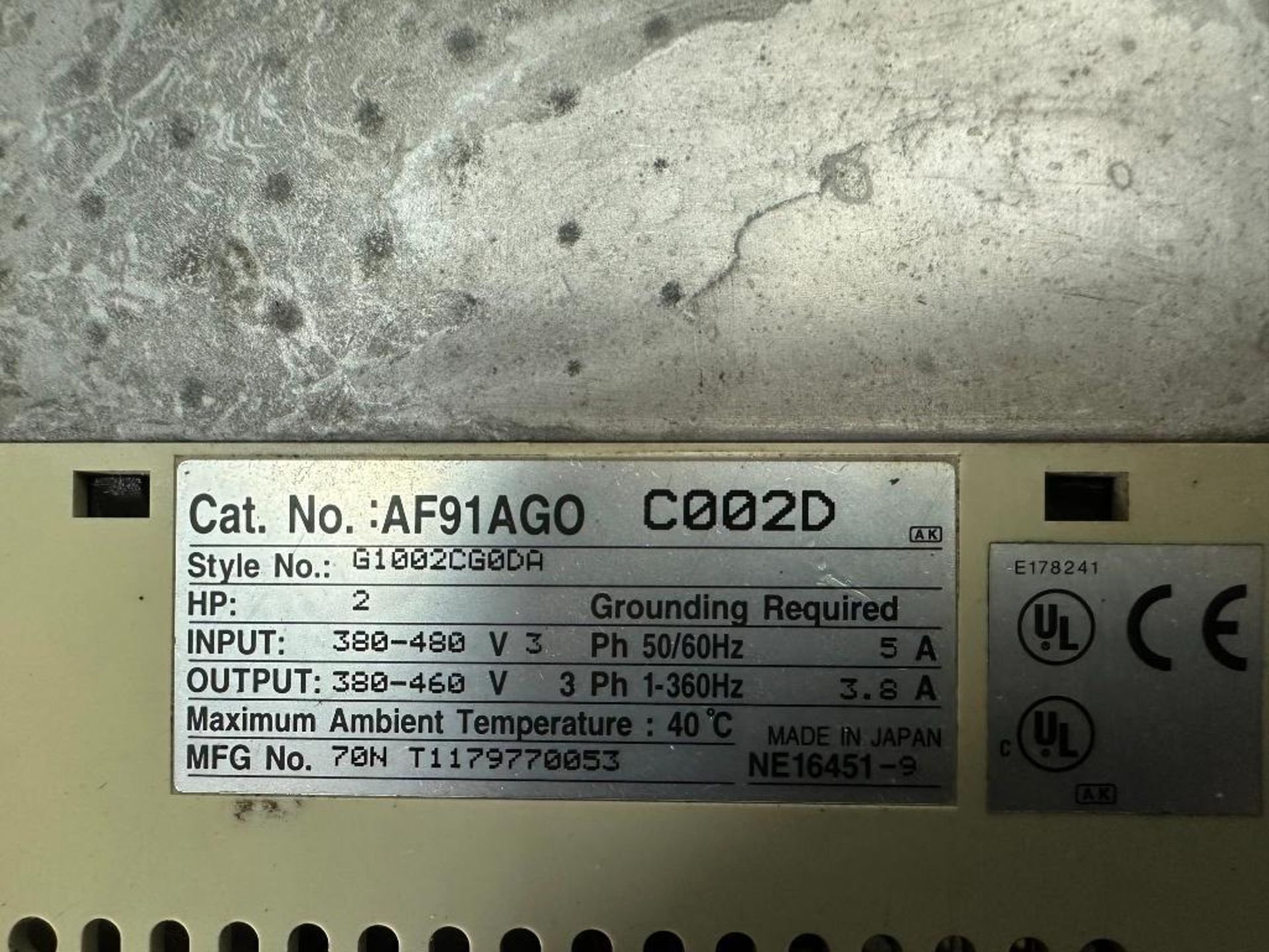 (F) Pallet of Drives: Yaskawa Varispeed VTN Devise Net, Cutler-Hammer ...