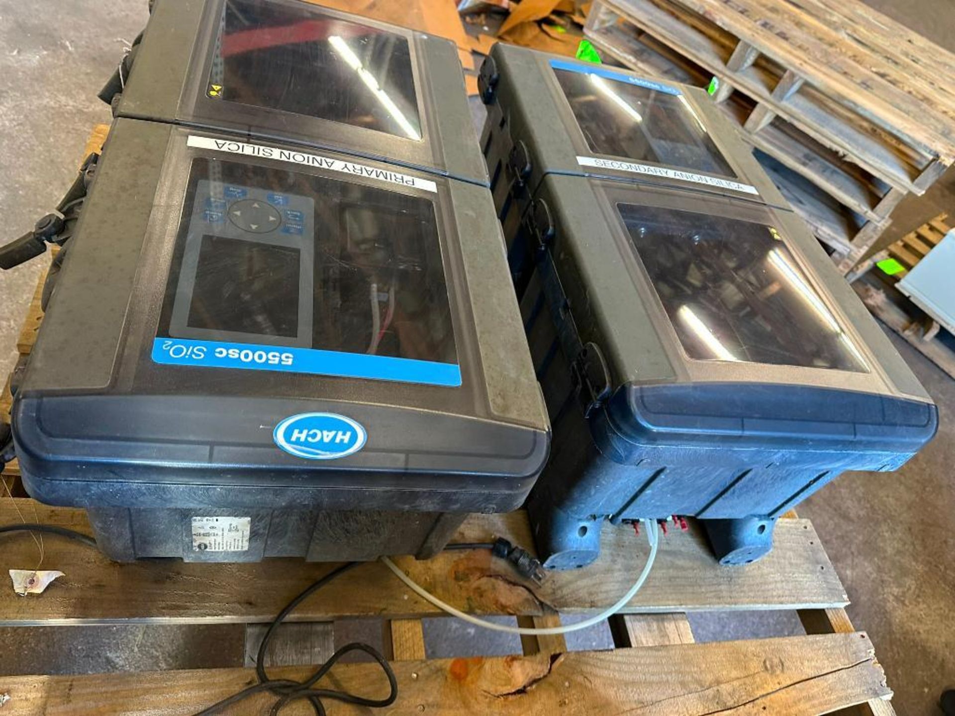 (MB) Pallet of (2) Hach 5500SC SI02 Silica Analyzers
