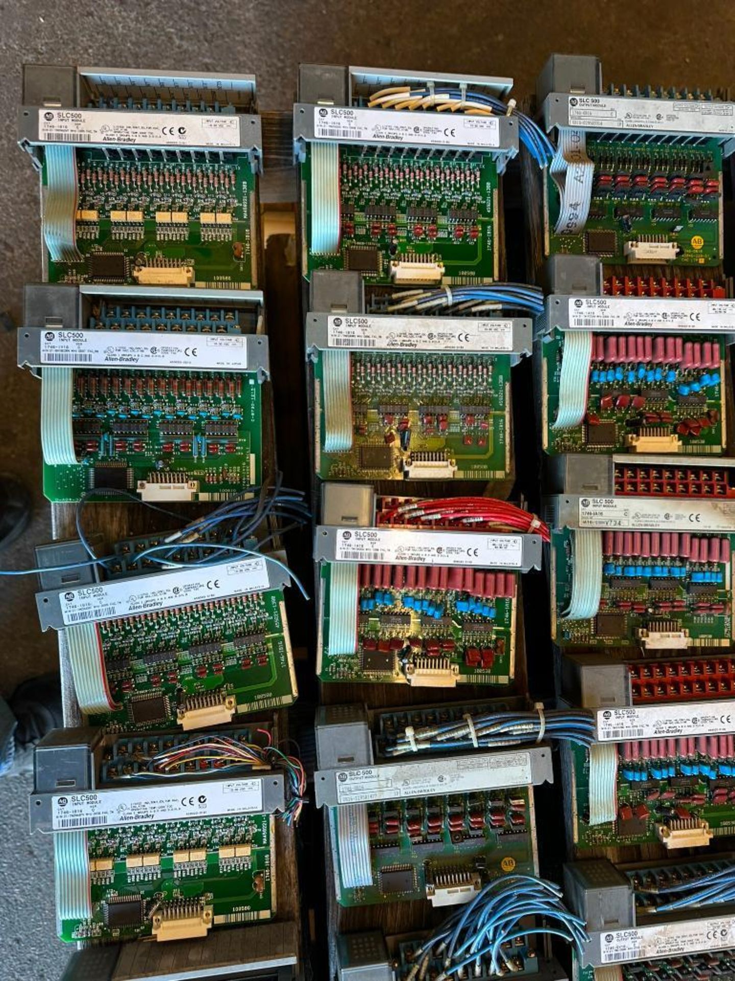 (FJ) Pallet of Allen-Bradley SLC 500 Modules, Analog, Input, Scanner ...
