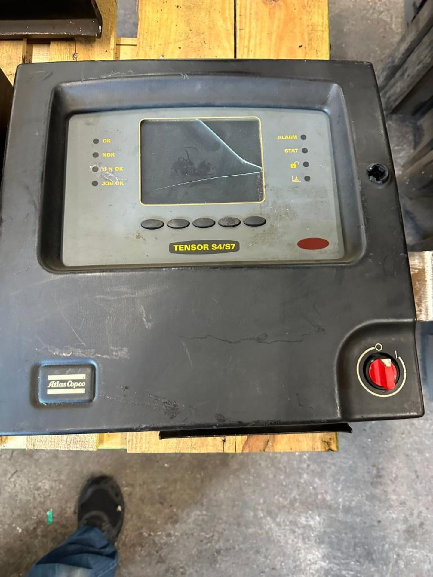(FJ) Pallet of (5) Atlas Copco Tensor S4/S7 Controllers, PF3120S, PF3007