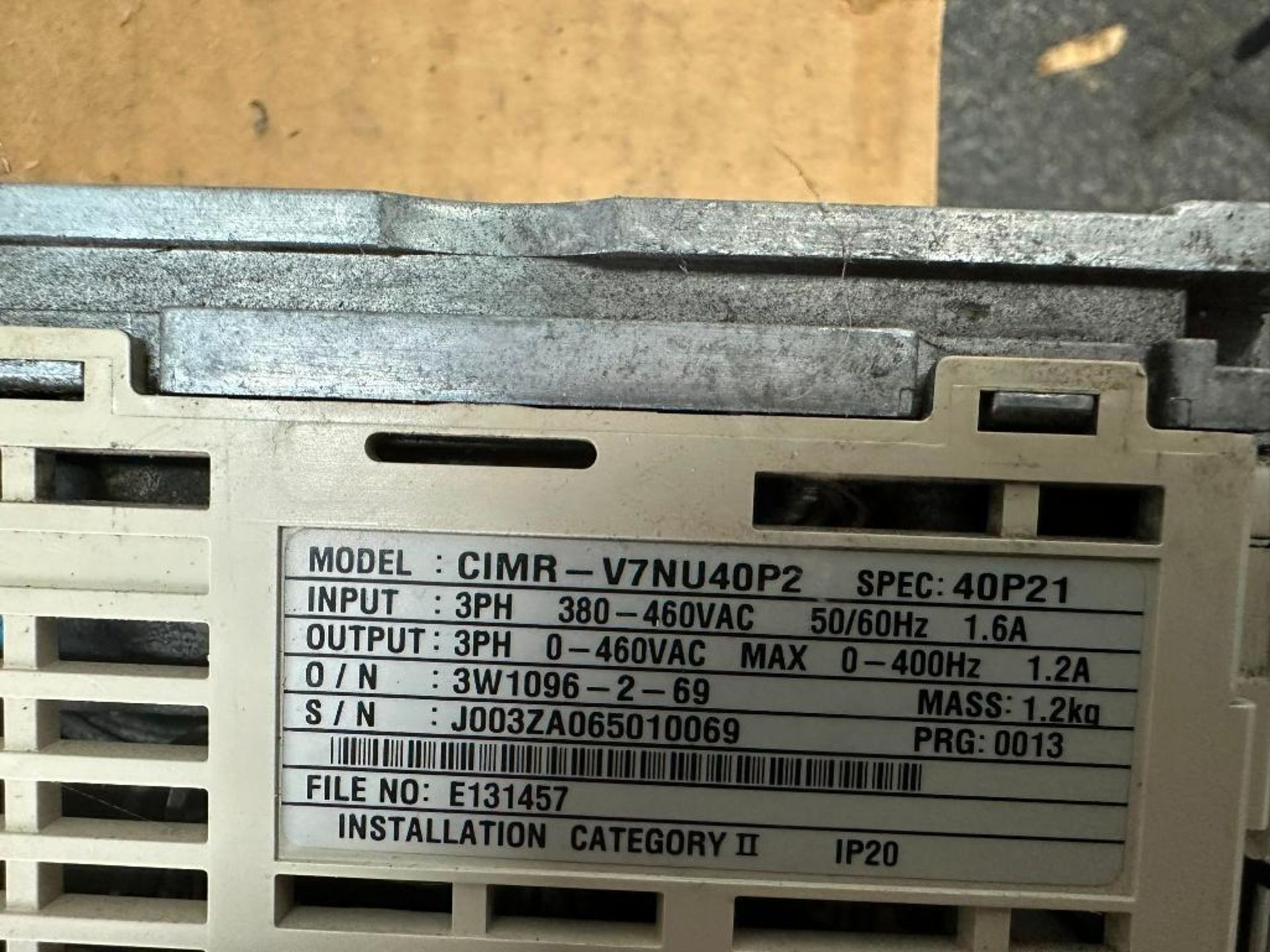 (F) Pallet of Drives: Yaskawa Varispeed VTN Devise Net, Cutler-Hammer ...