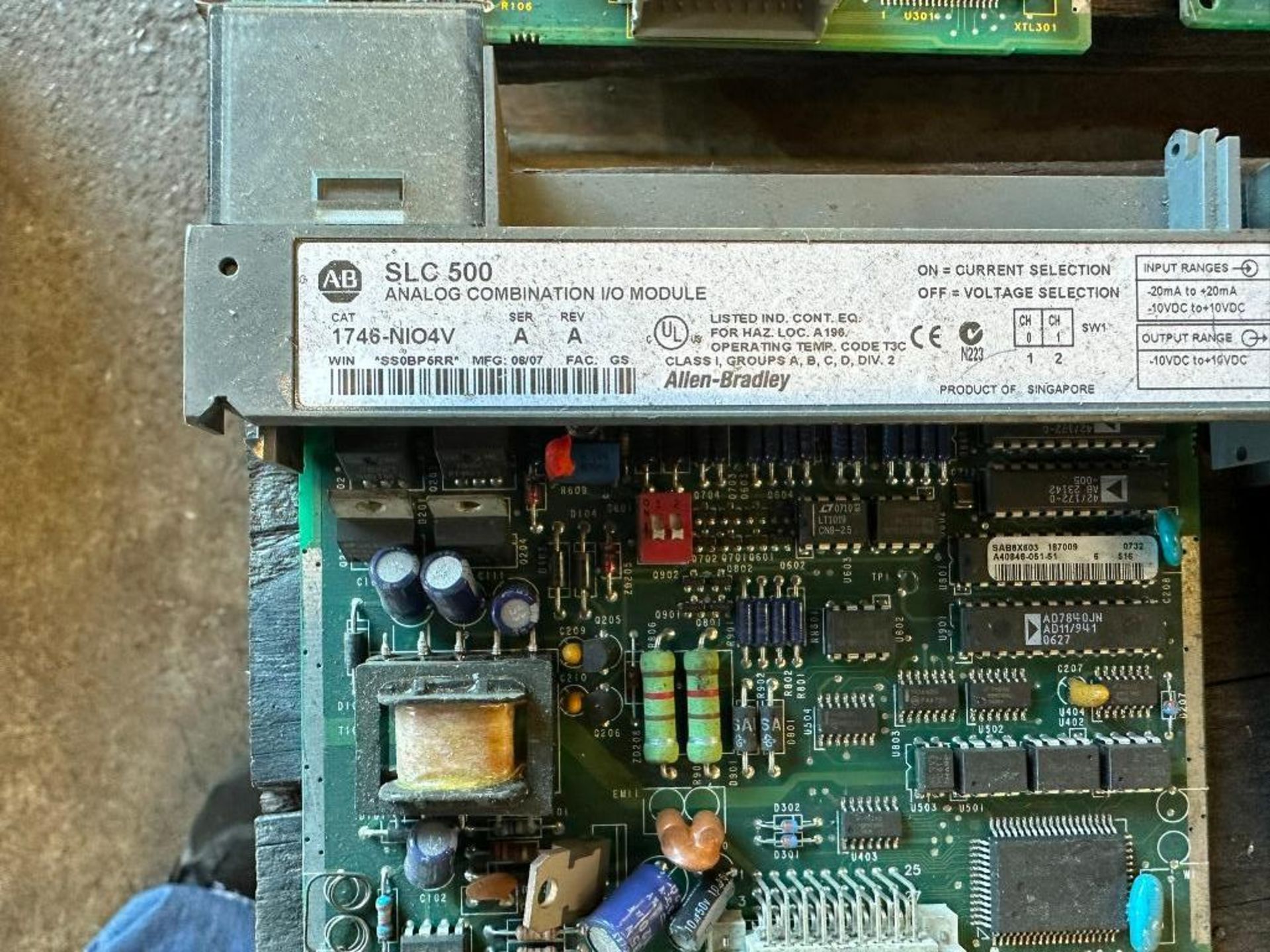 (FJ) Pallet of Allen-Bradley SLC 500 Modules, Analog, Input, Scanner ...