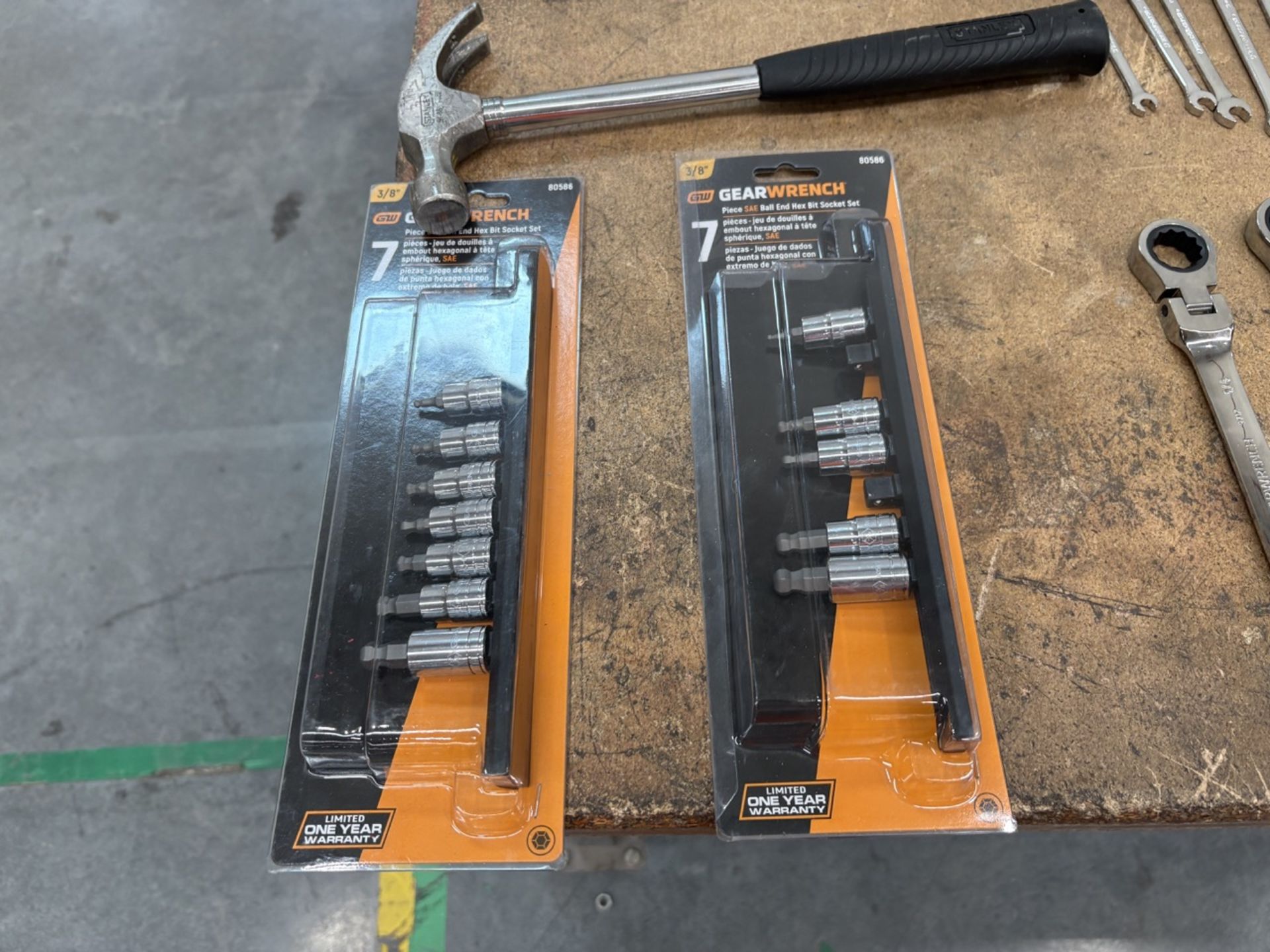 Lot set, contains: Set of 23 GEAR WRENCH brand fixed wrenches from 32mm ...