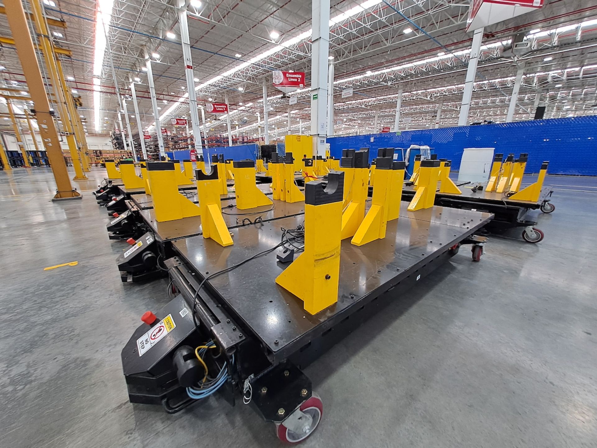 AGV robot for utility loading with UNITRONICS control panel with TEKNIC ...