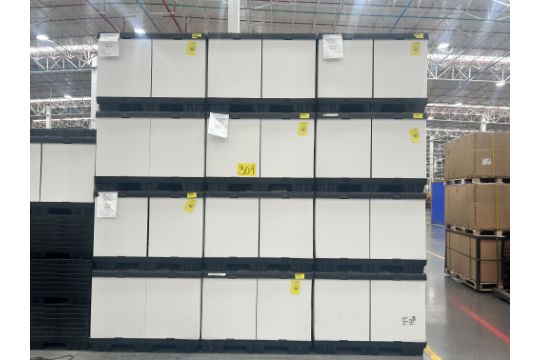 Uni Pack container lot, containing 94 cardboard boxes measuring 1.20 × ...