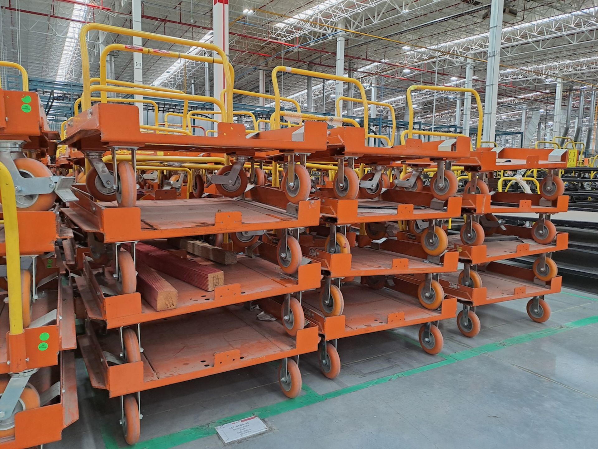 20 CARRY MORE push platform carts, JTec model, with reinforced steel ...